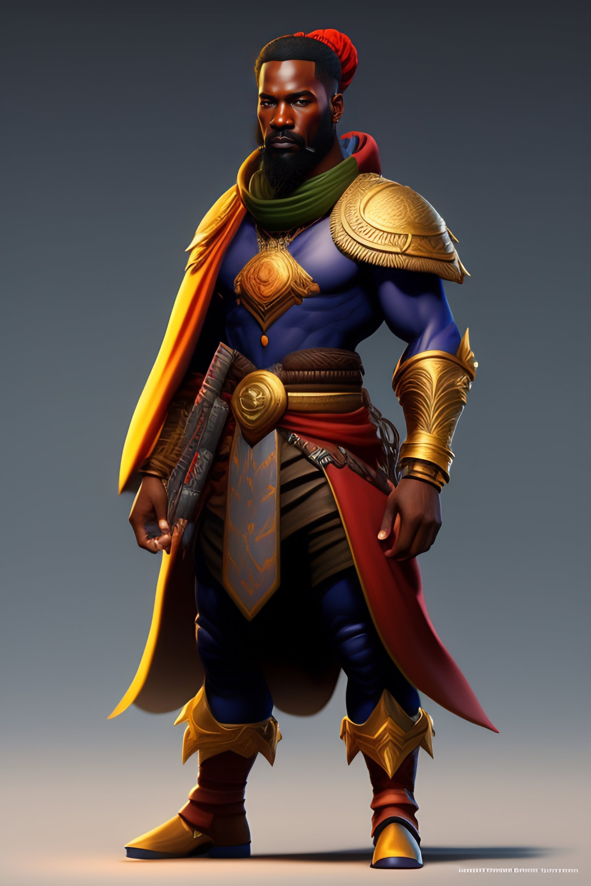 Lexica - Character design, nomad