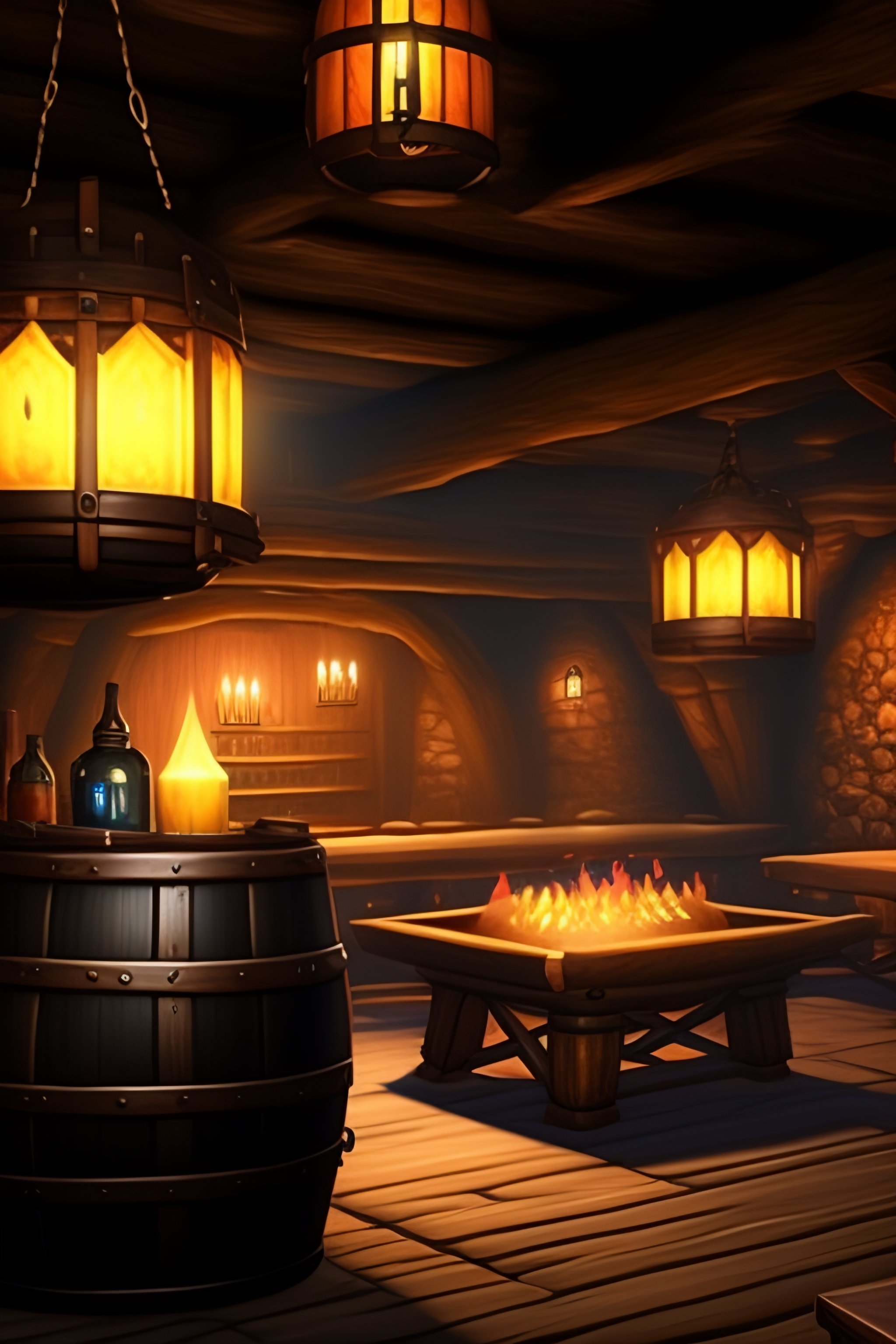 Lexica - A shadowy and secretive Tavern with a thieves' guild theme ...