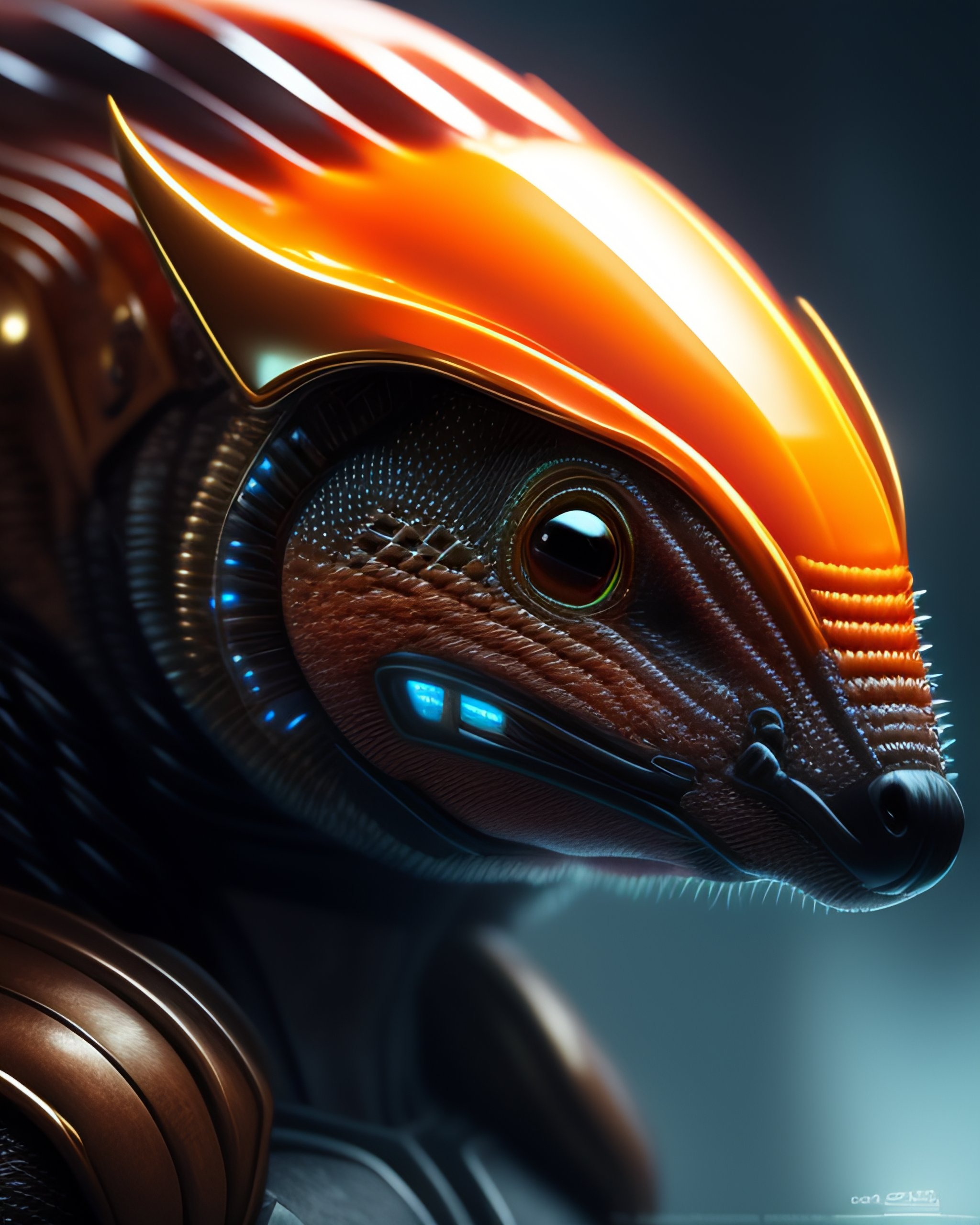 Lexica - Predator alien hedgehog, highly detailed, digital painting ...