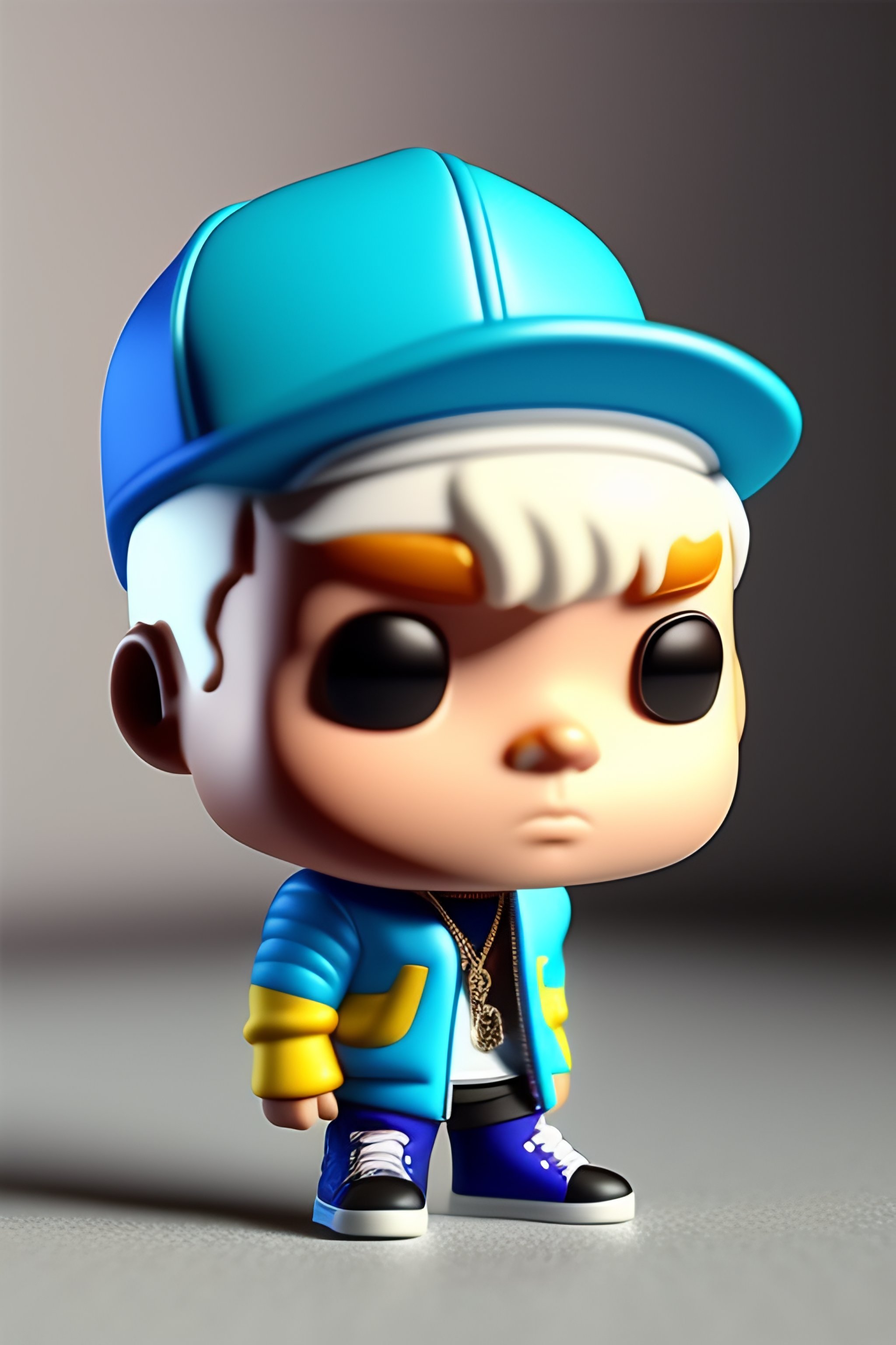 Lexica - Slim Shady rap star singing on style hip hop microphone funko ...