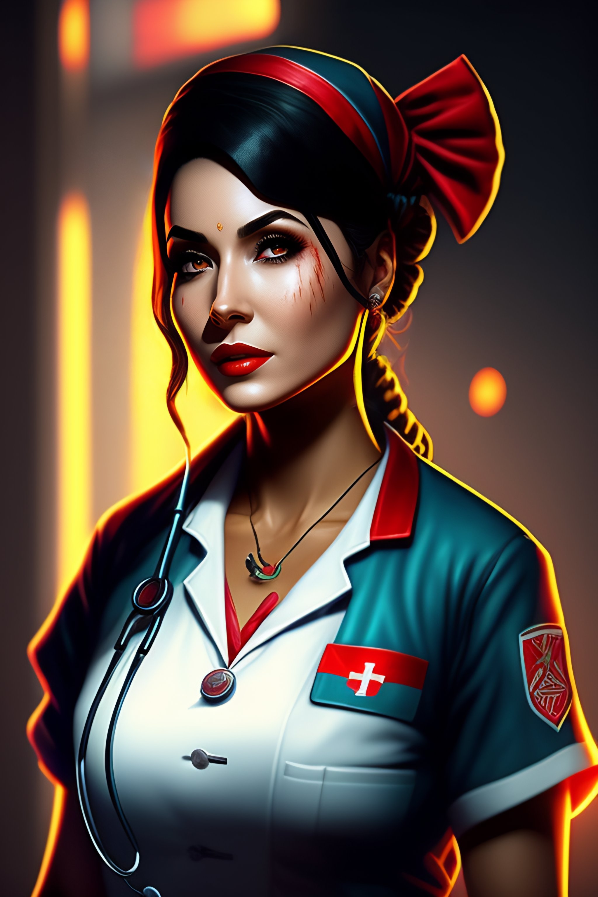 Lexica - Nurse from the game Dead by Daylight