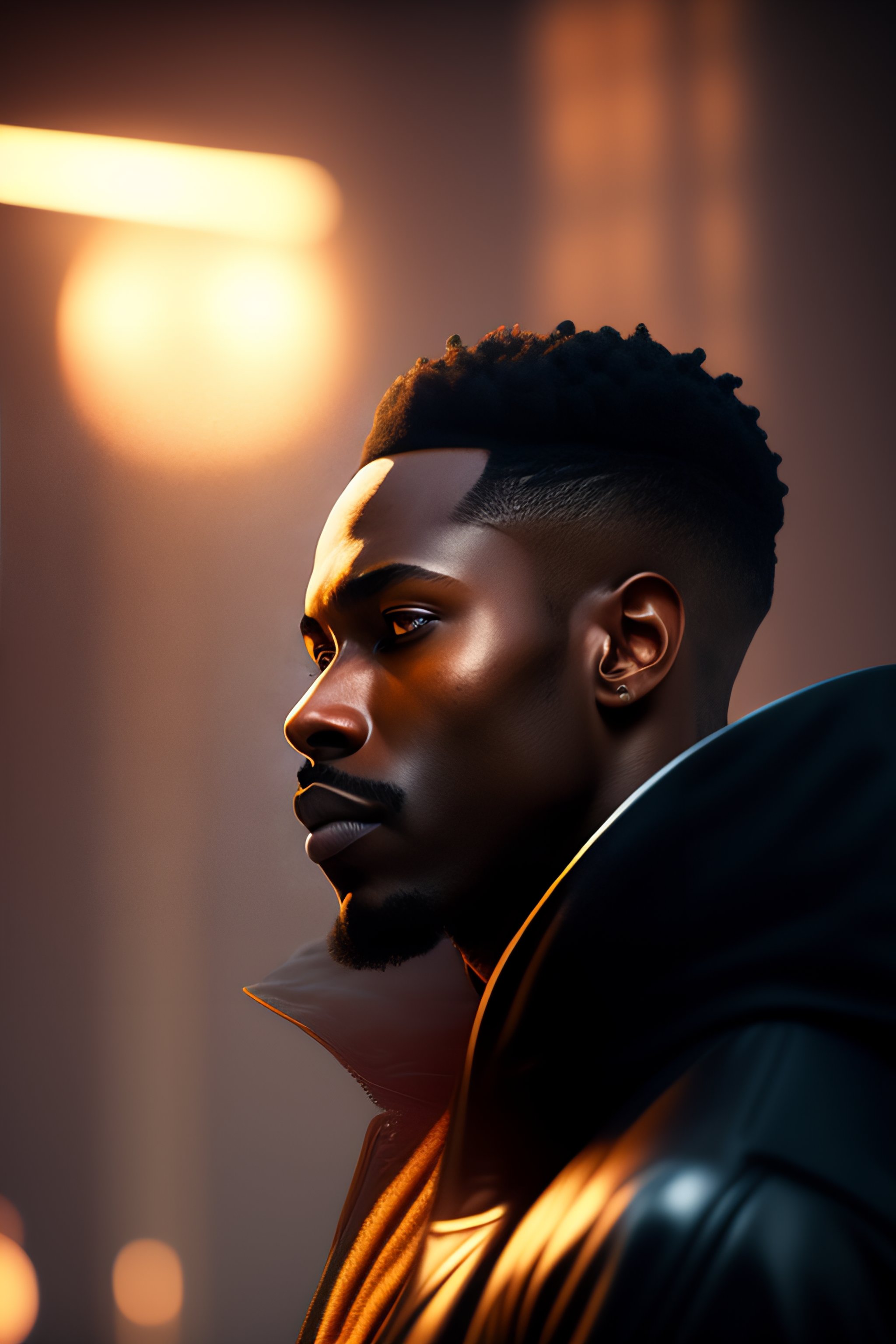 Lexica - Black man, cinematic, detailed, atmospheric, epic, concept art ...