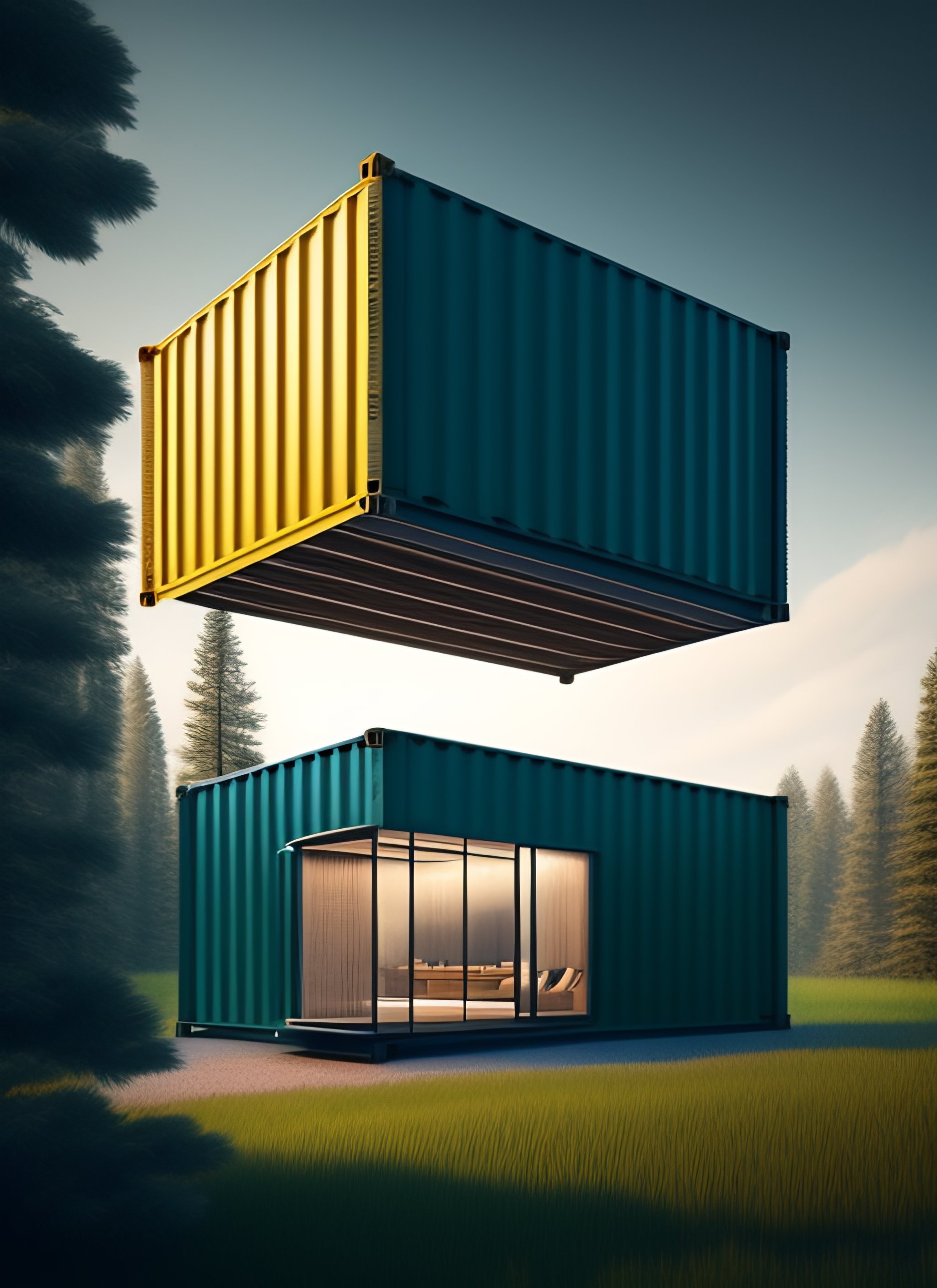 Lexica - Architectural design for shipping container departments ...
