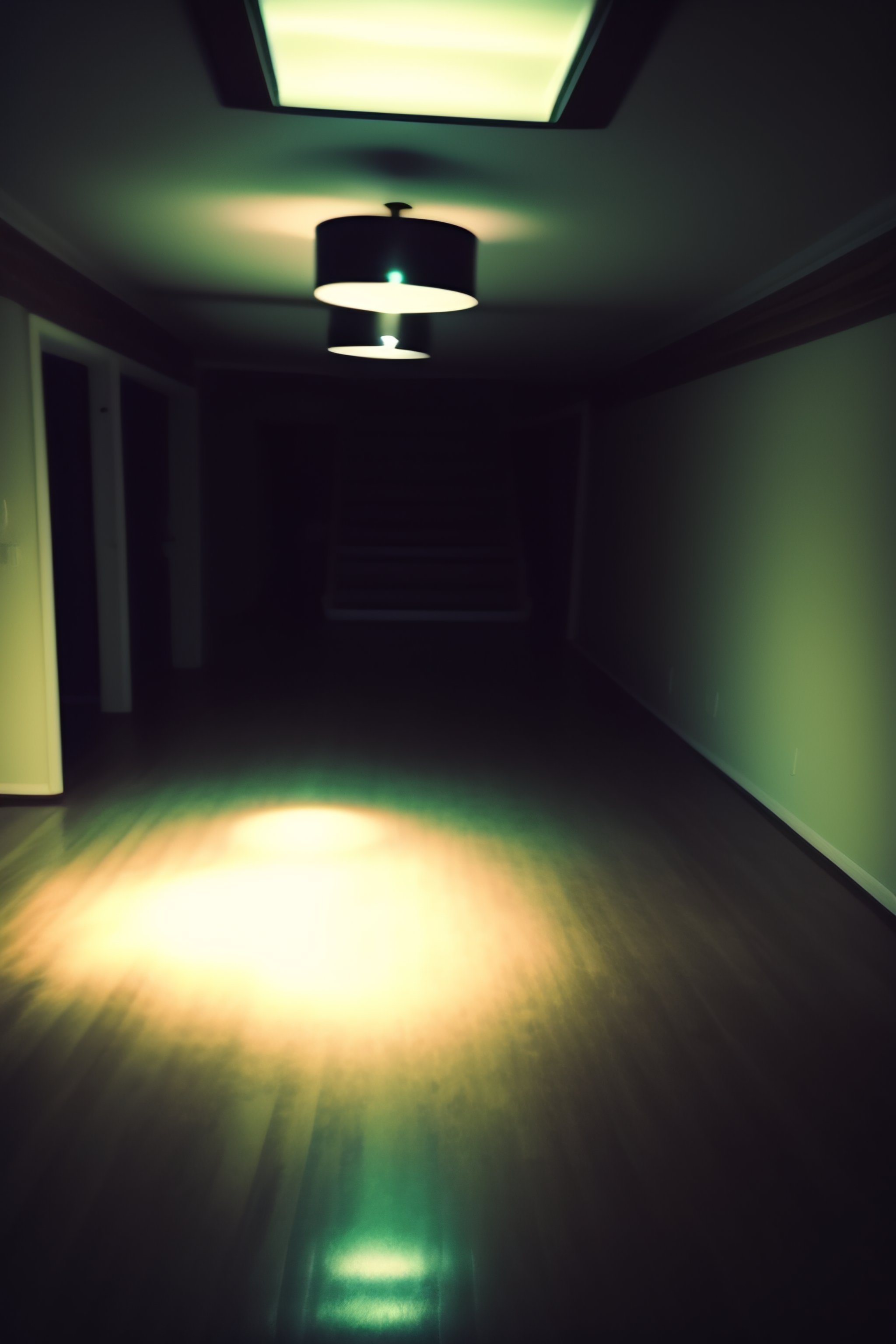 Lexica - Horror demon evil transparent spirit attacks in basement ...