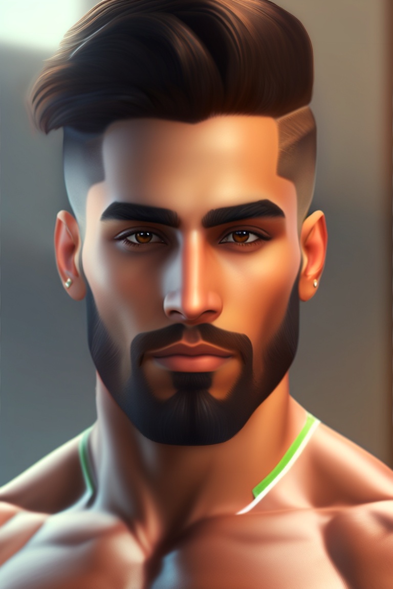 Lexica - Gym boy ,age 25, Pakistani face looks, looking into the camera ...