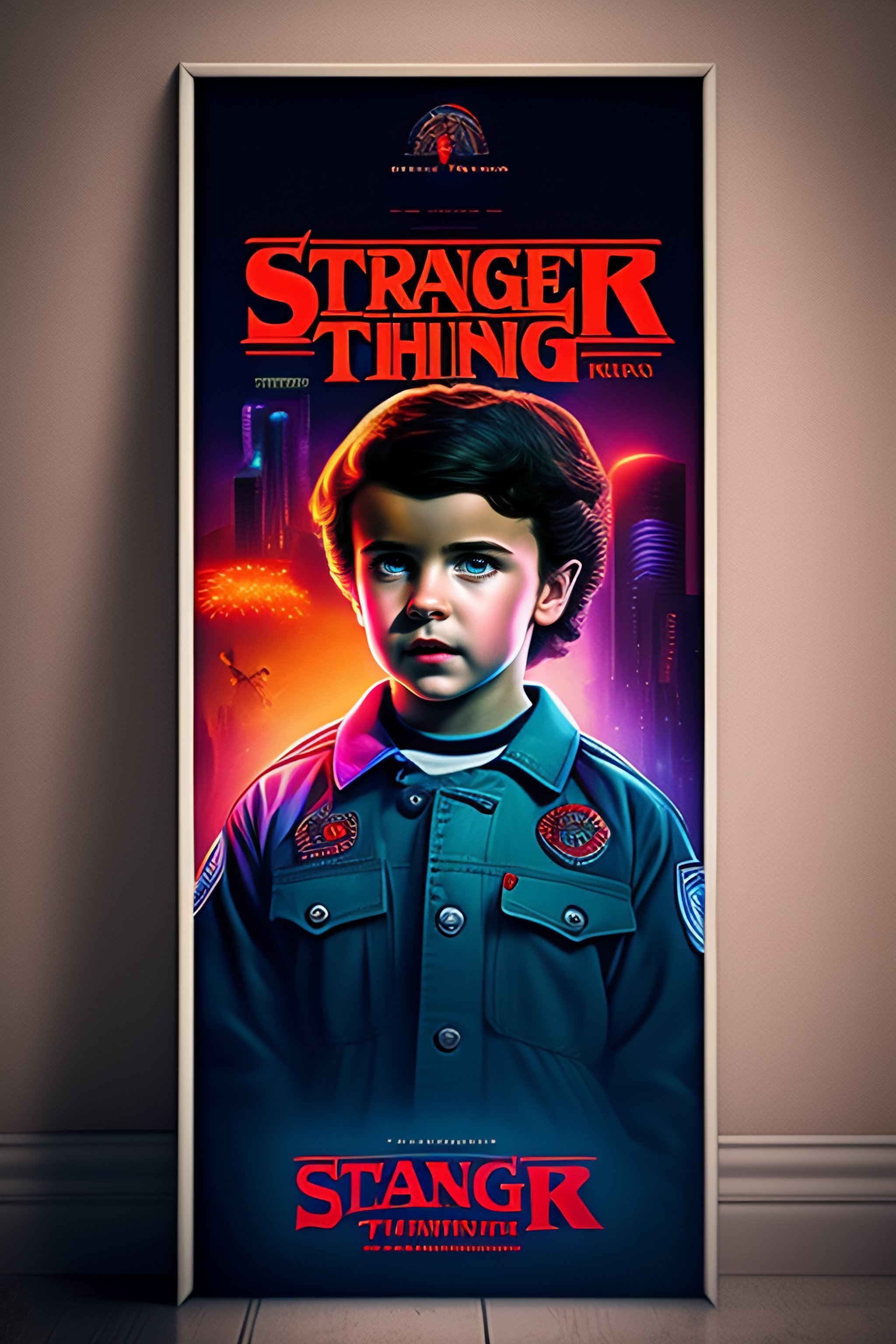Lexica - Stranger things cinema poster whitout paw patrol in front ...