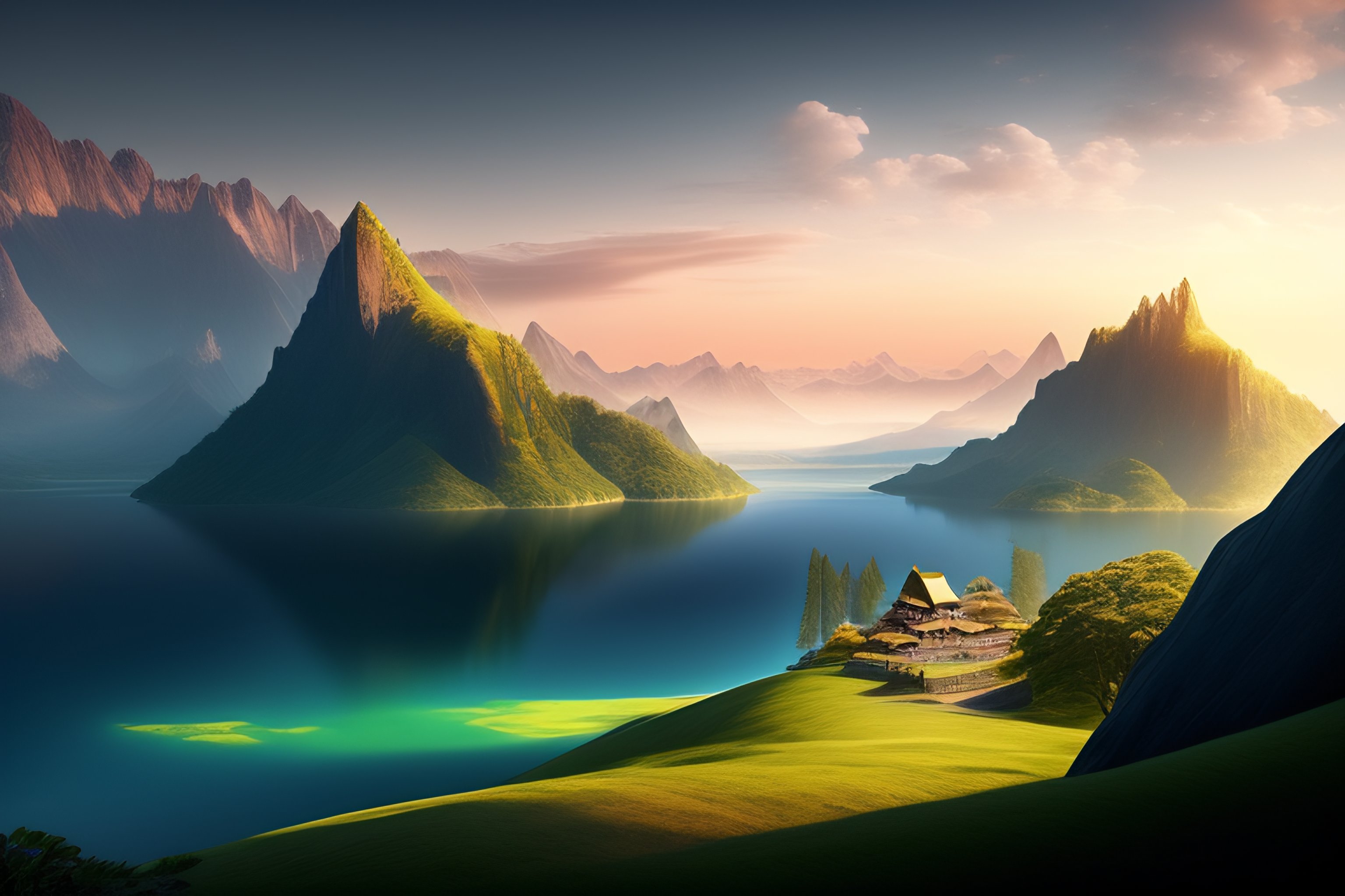 Lexica - Landscape paradise