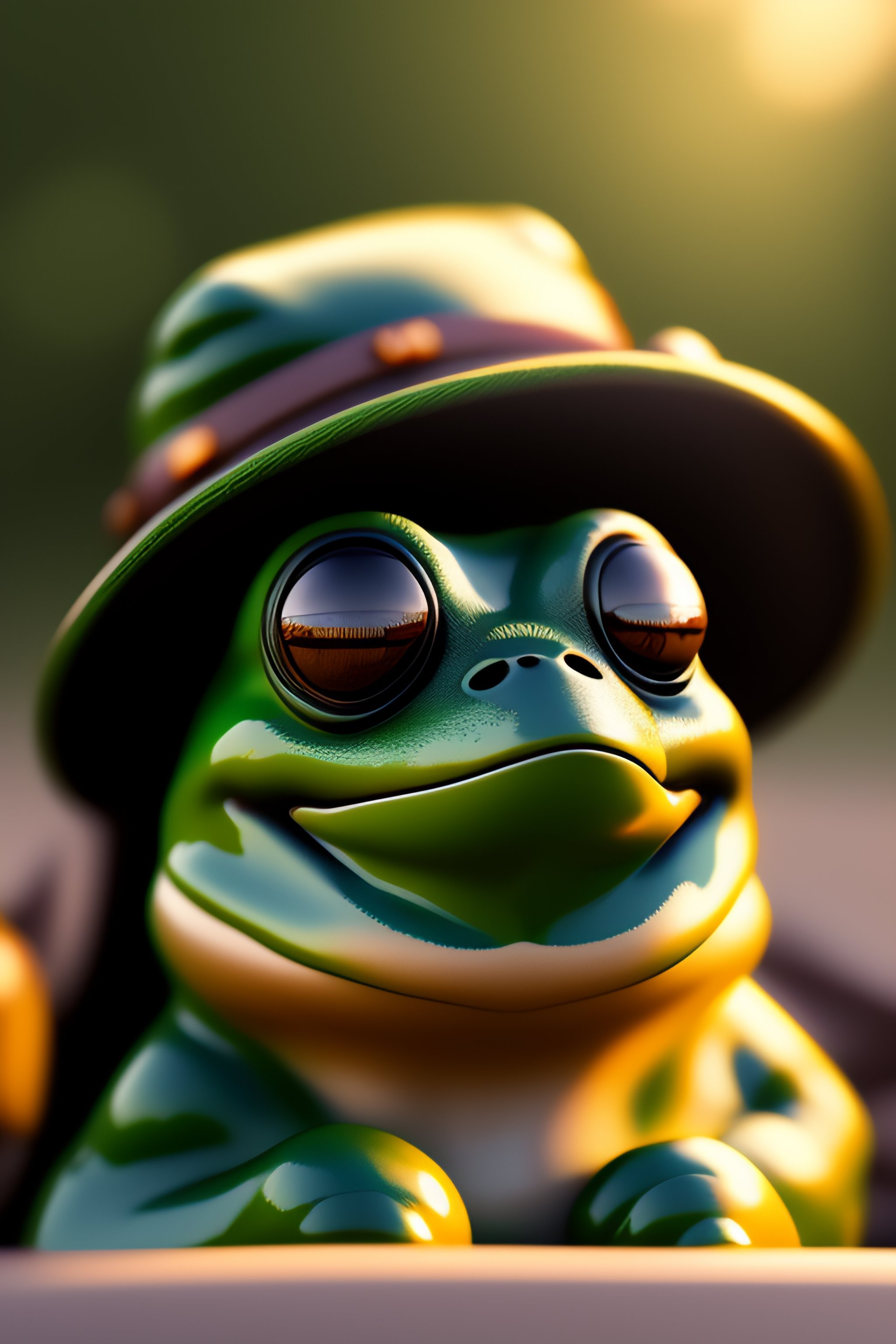 Lexica - An exhausted pepe the frog at the frontlines in the army at ...