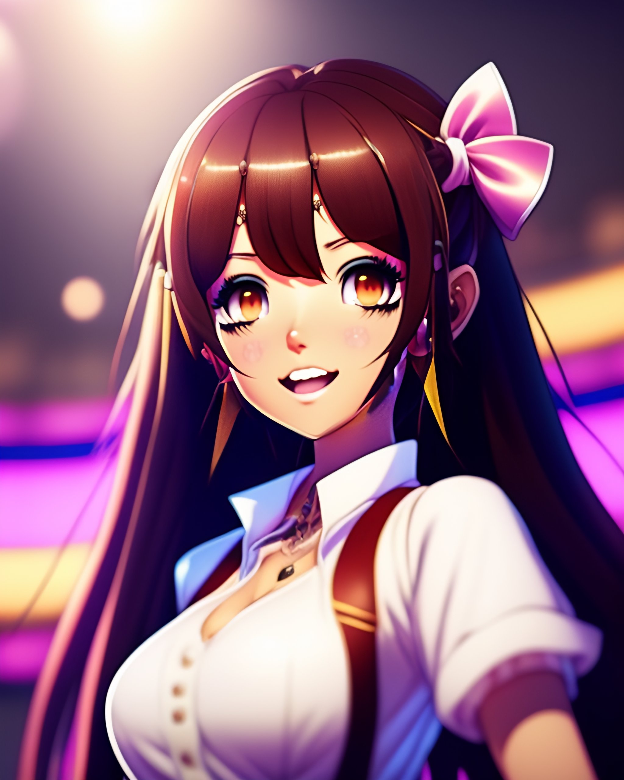 Lexica - Portrait of an anime character hyper realistic, Idol character ...