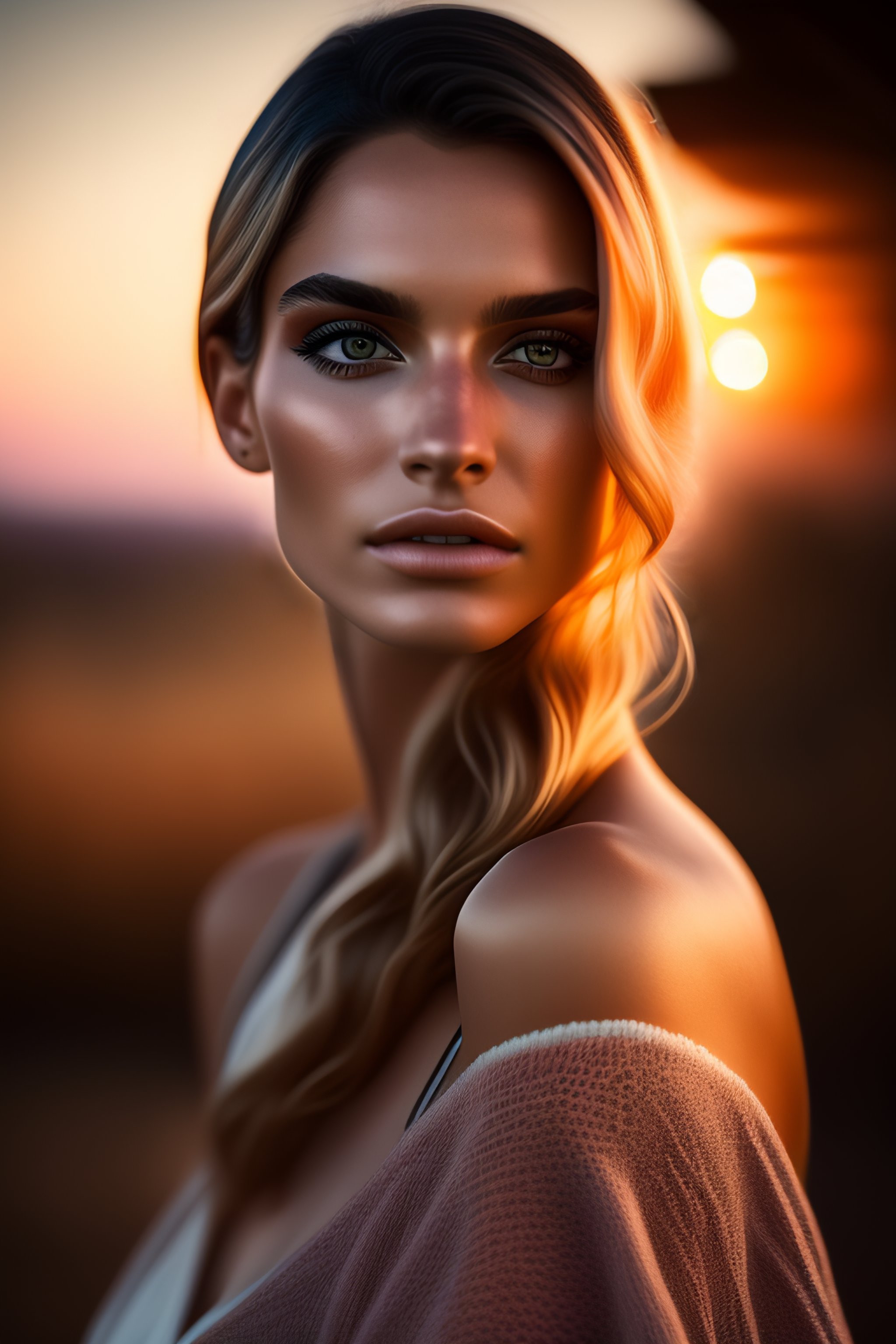 Lexica - Photographic portrait of a stunningly beautiful emo female in ...