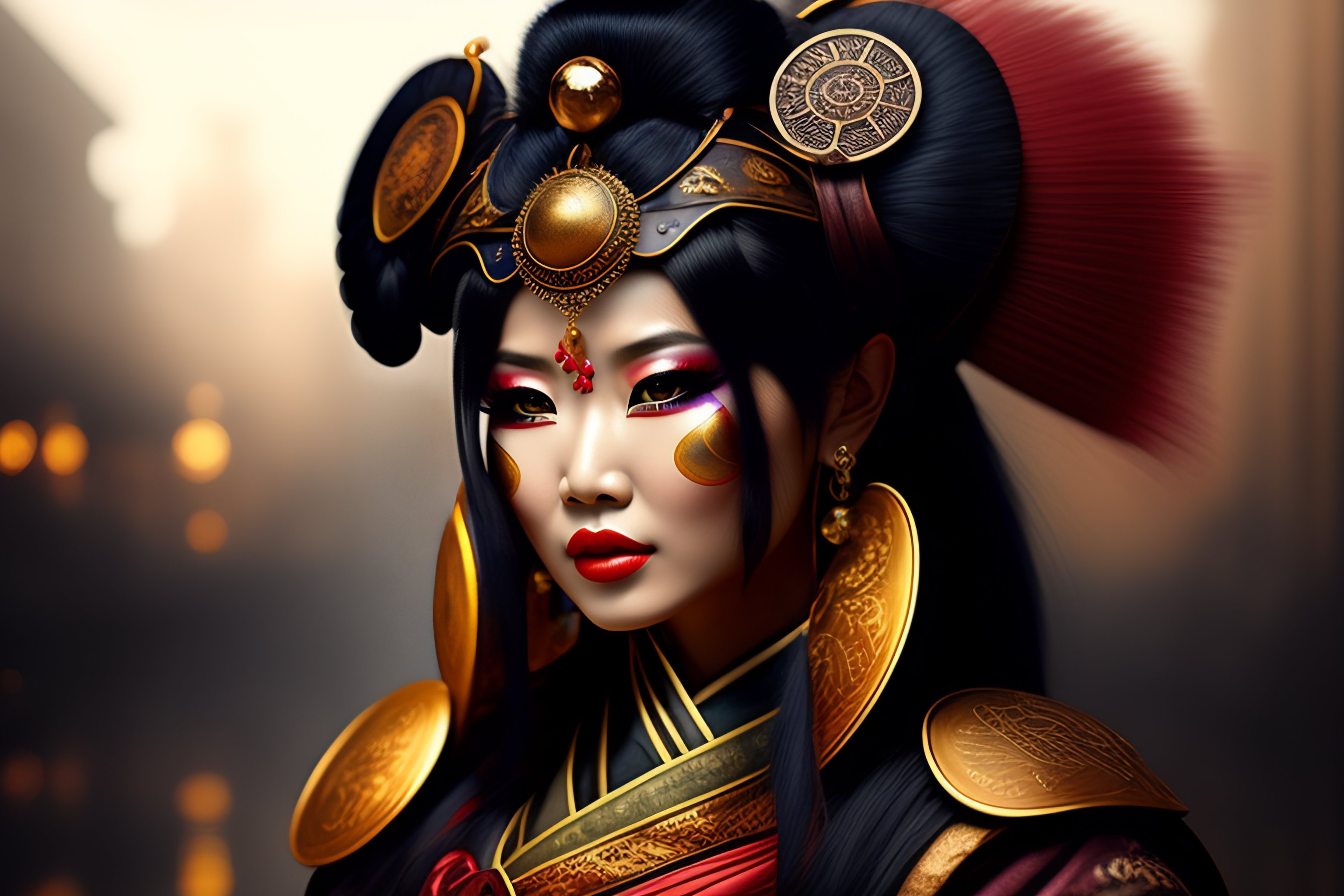 Lexica - Warrior geisha steampunk style
