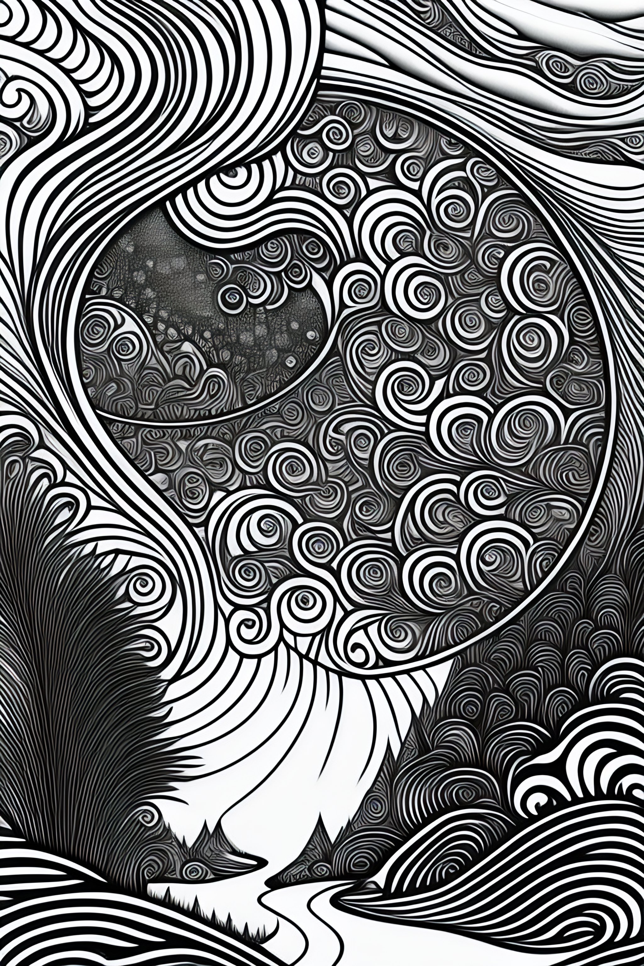 Lexica - Yeti ,fantasy, magical, mystical, unusual, black and white ...