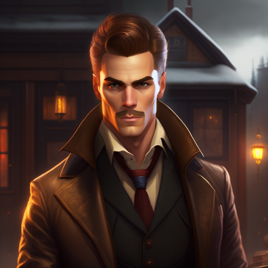 Lexica - Evil detective, rustic