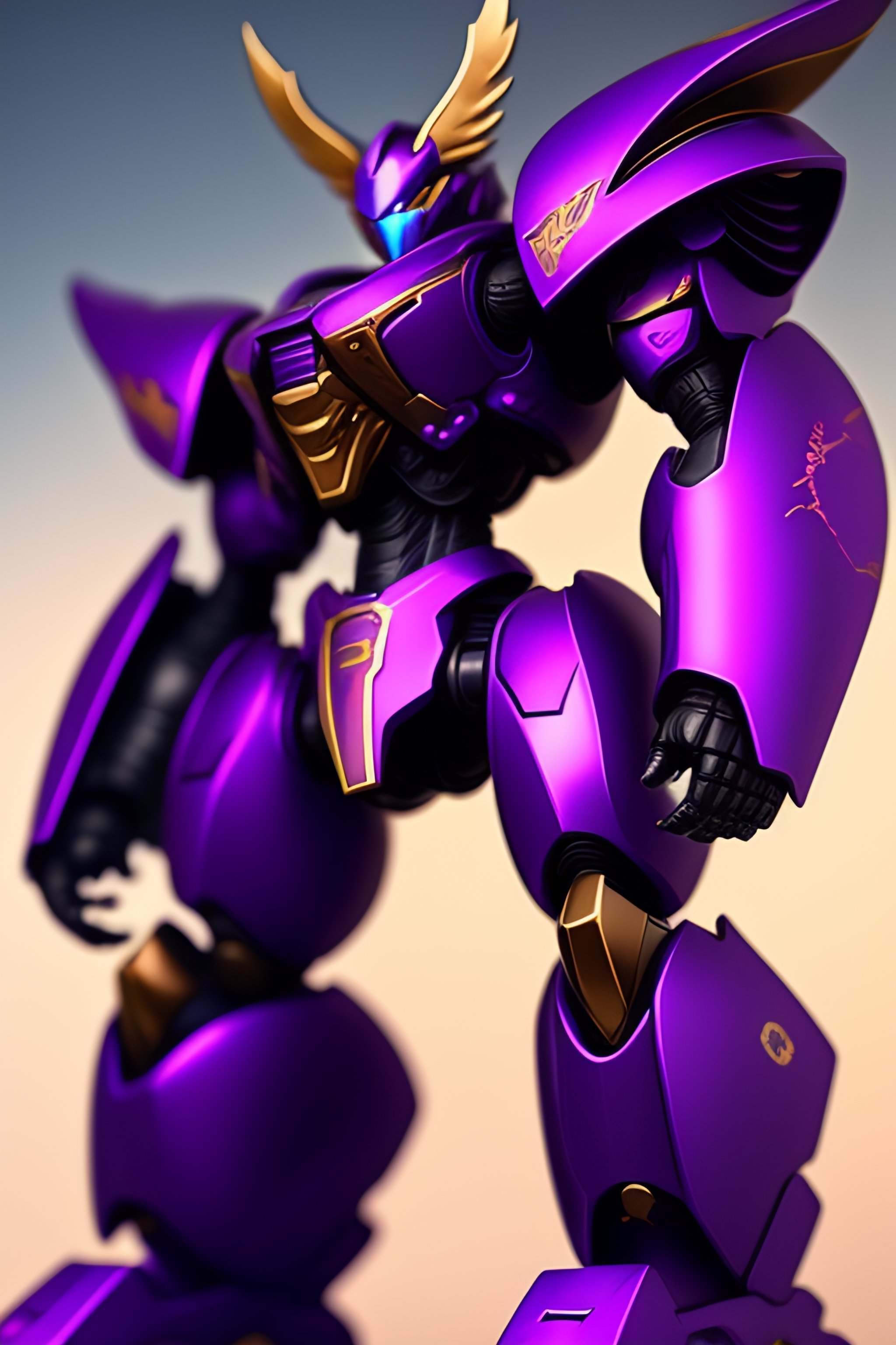 Lexica - Ninja purple mecha