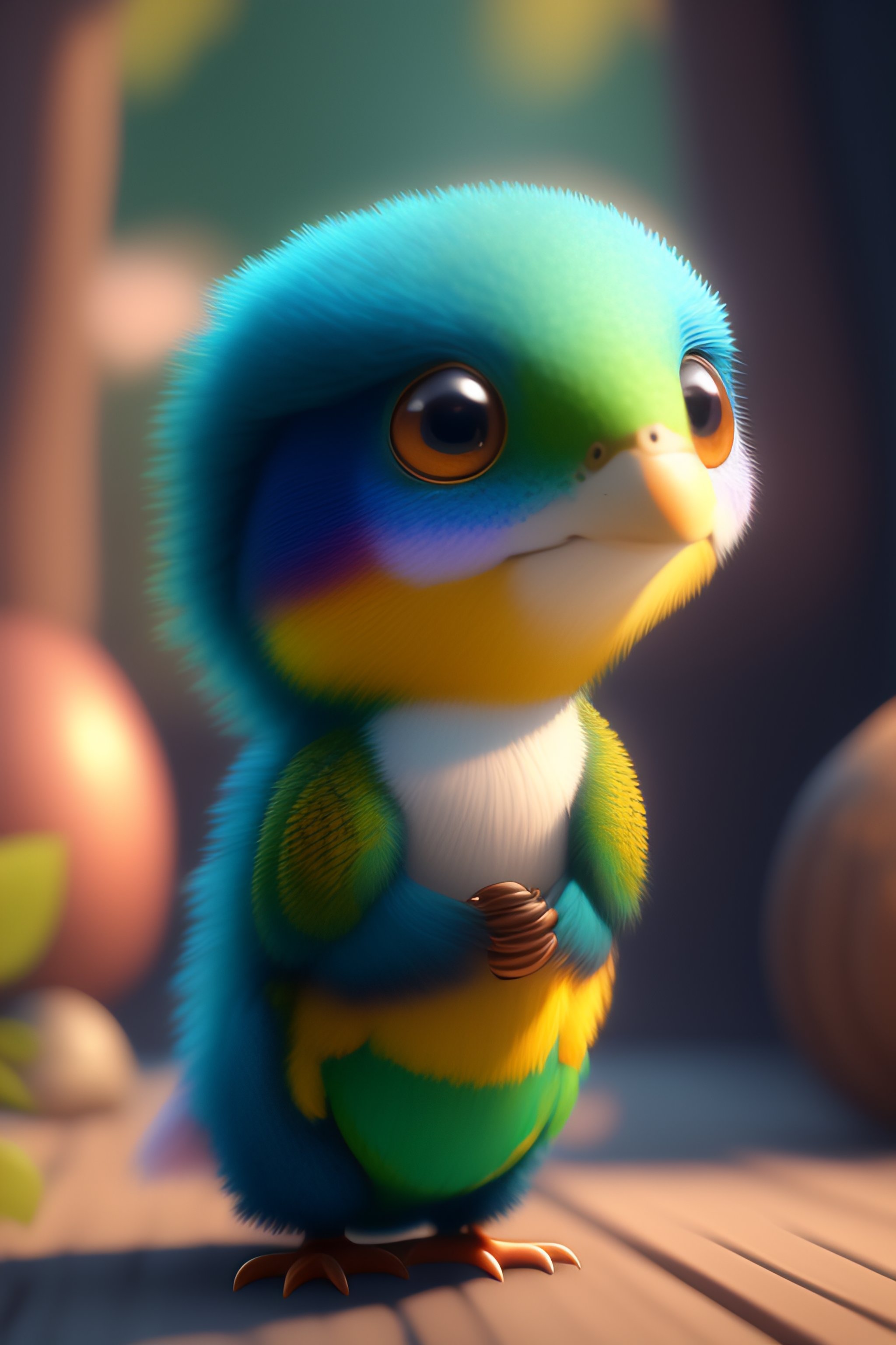 Lexica - Cute and adorable quetzal waving and smiling, unreal engine ...