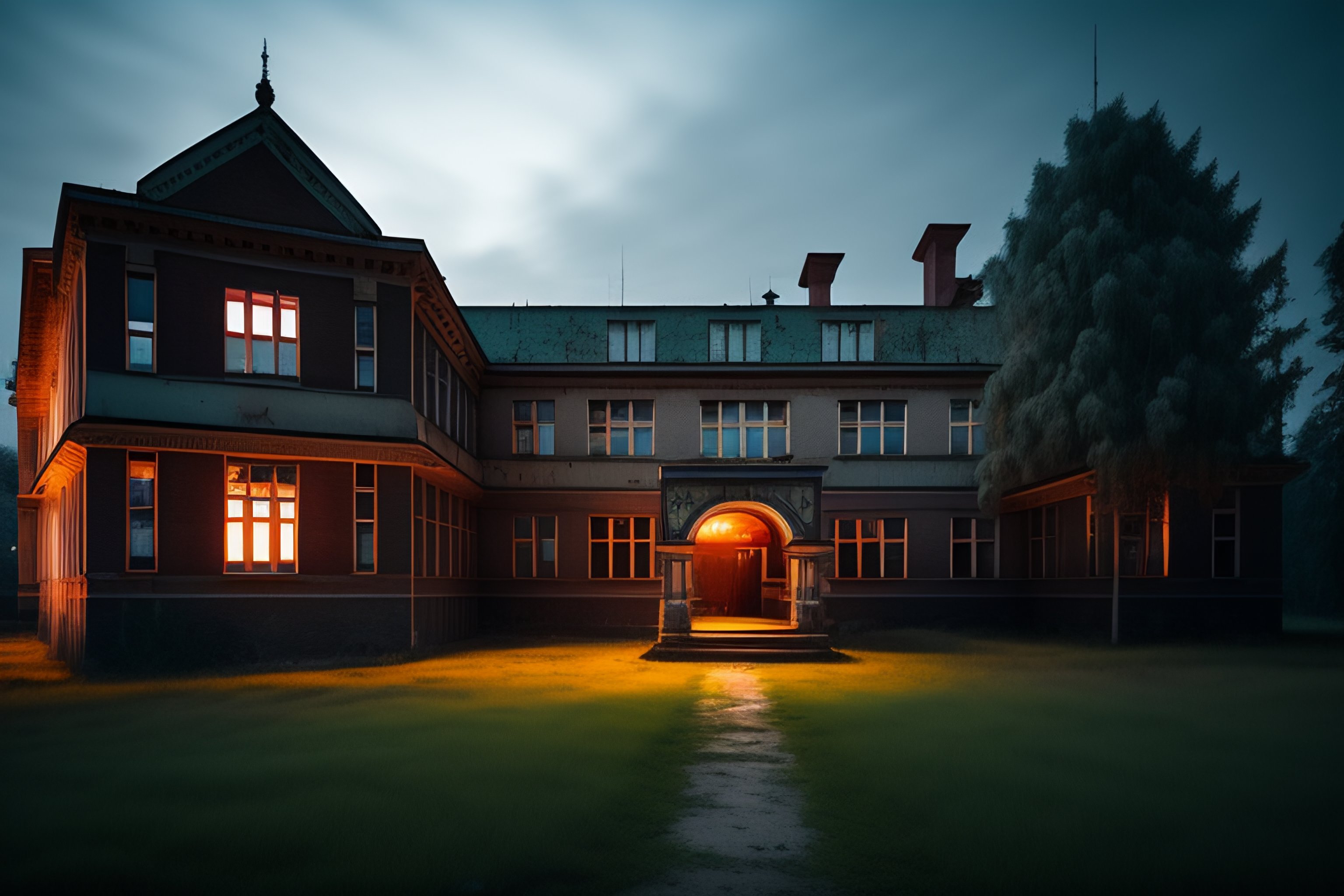 Lexica - Haunted soviet abandoned psychiatric hospital asylum, dark ...