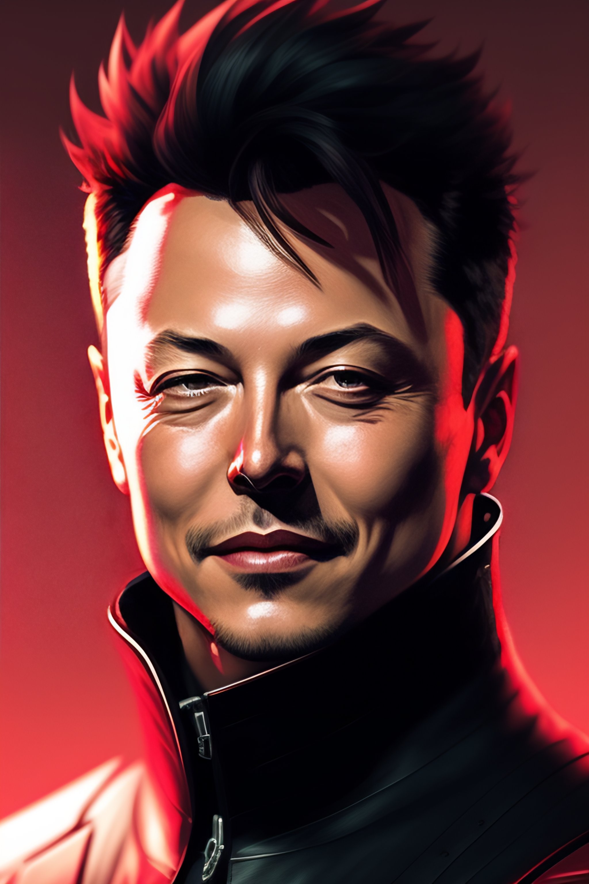 Lexica - Highly detailed portrait of elon musk, by Dustin Nguyen ...