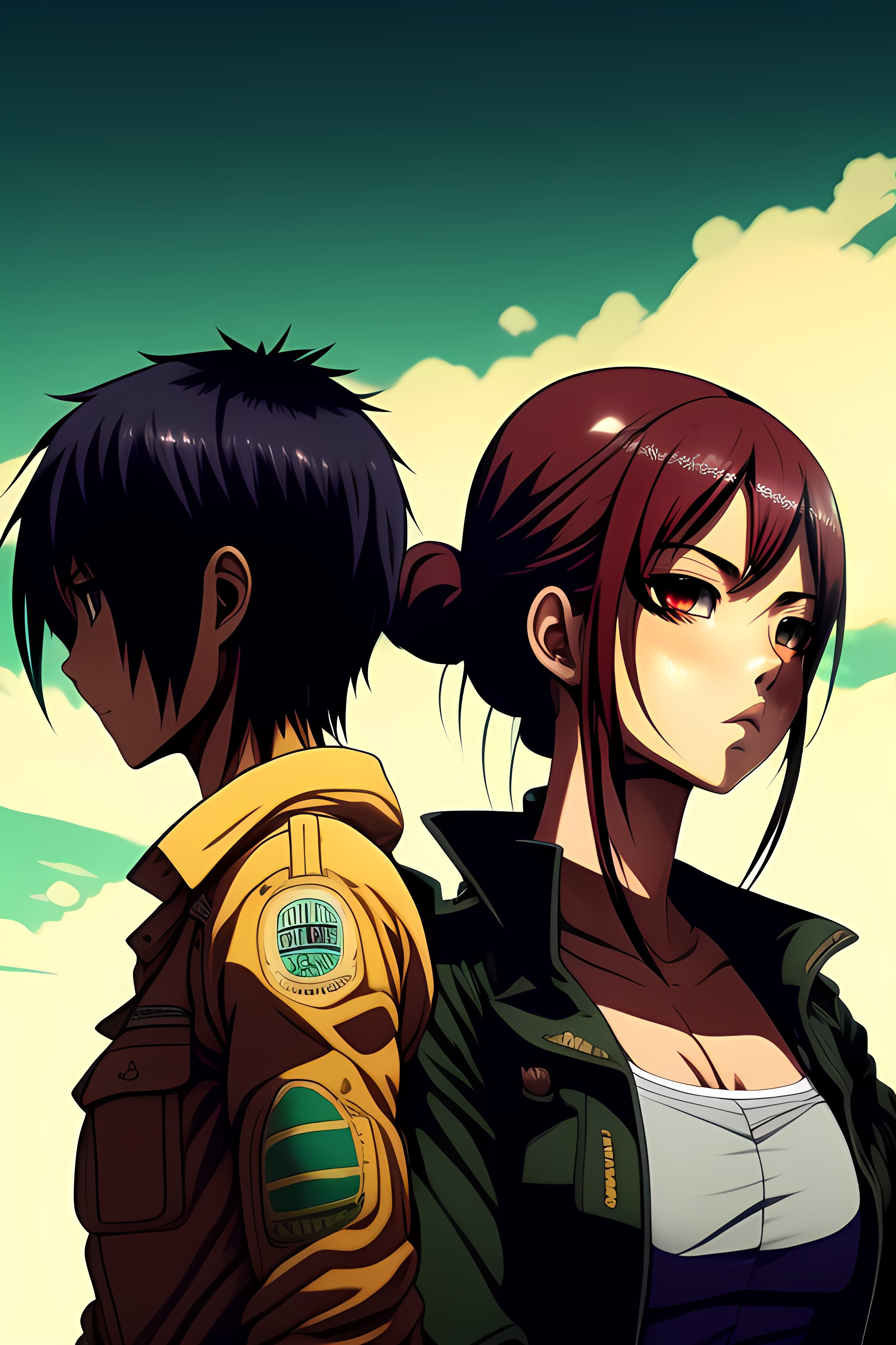 Lexica - , fight, anime, attack on titan, woman, big, bobo fett