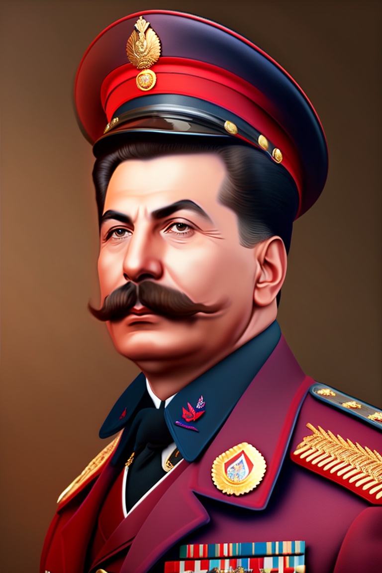 Lexica - Joseph Stalin, photorealistic graphics