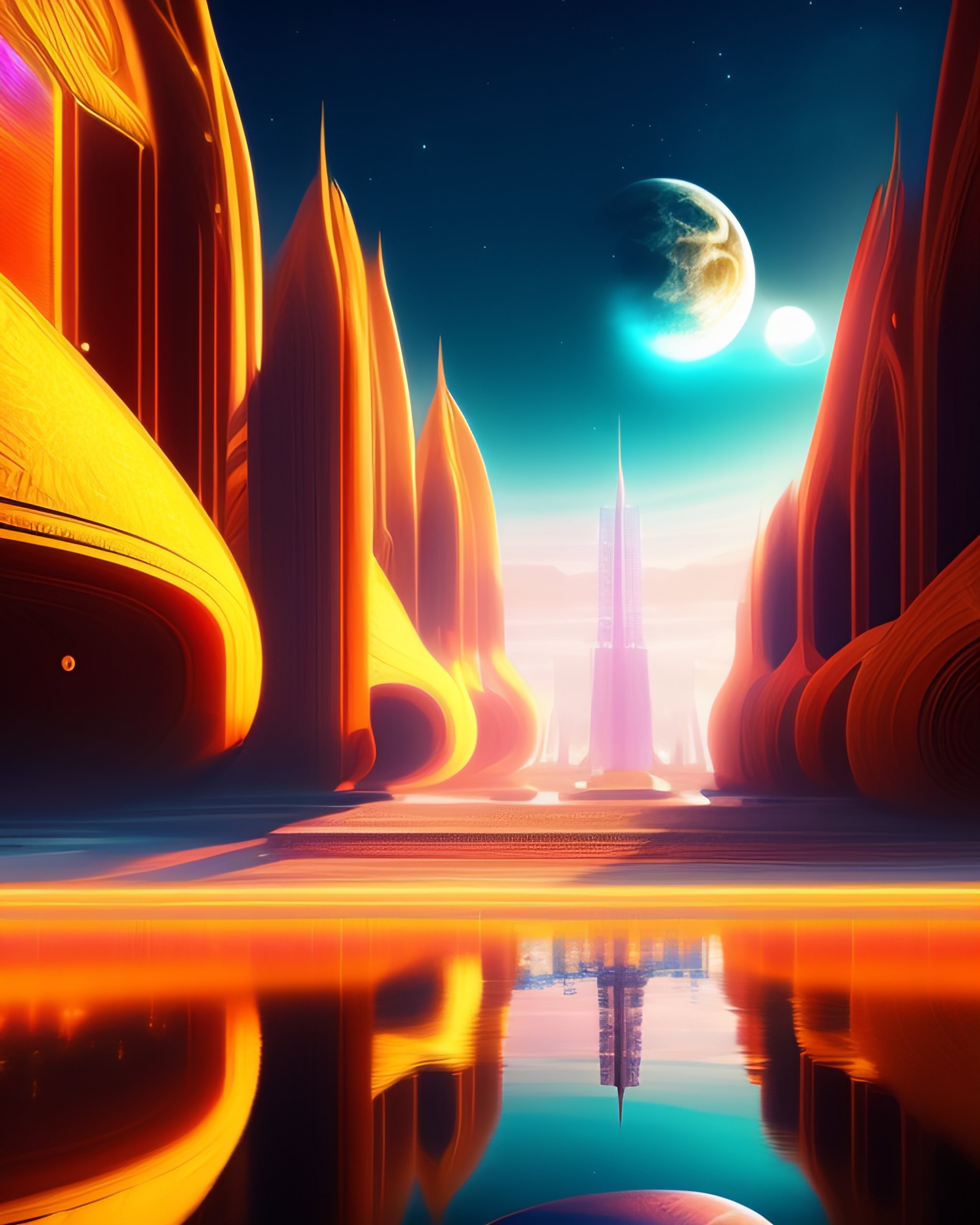 Lexica - The metaverse, an electronic universe, virtual reality