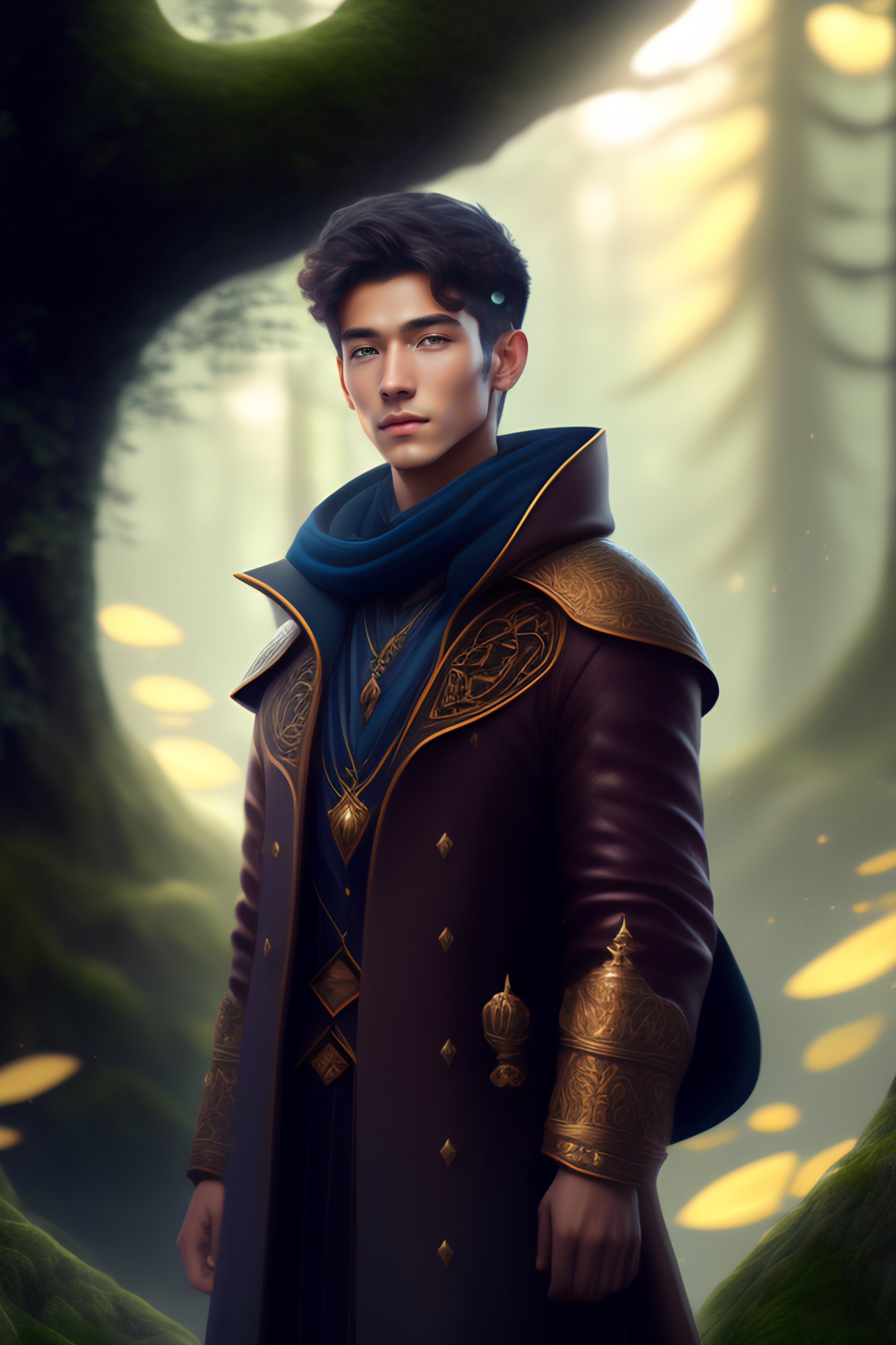 Lexica - 19 year old male wizard casting magic, detailed, concept art ...