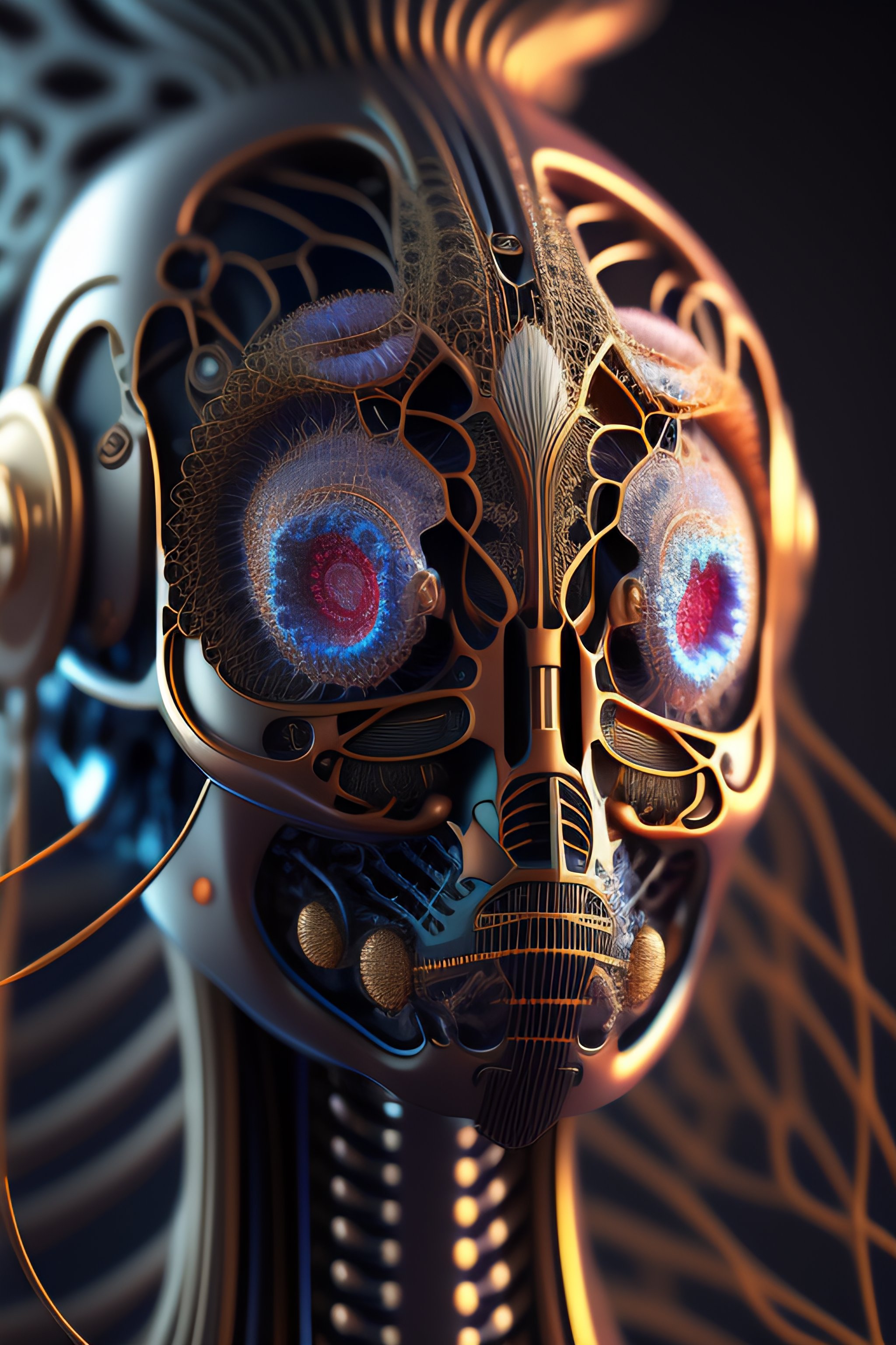 Lexica - Complex 3d render ultra detailed of a real face camera Mickael ...