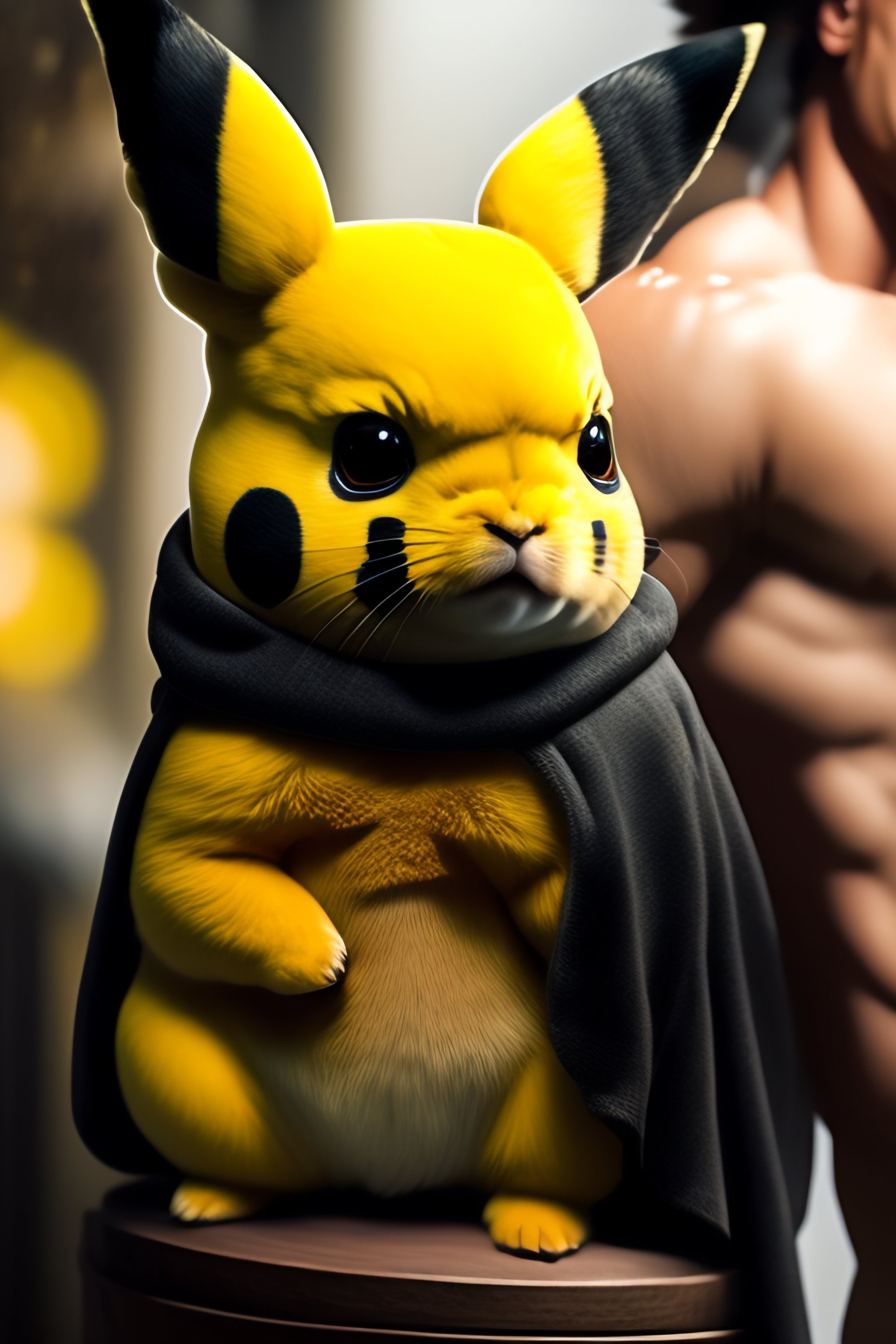 Lexica - Pikachu covered in tattoos in interstellar movie