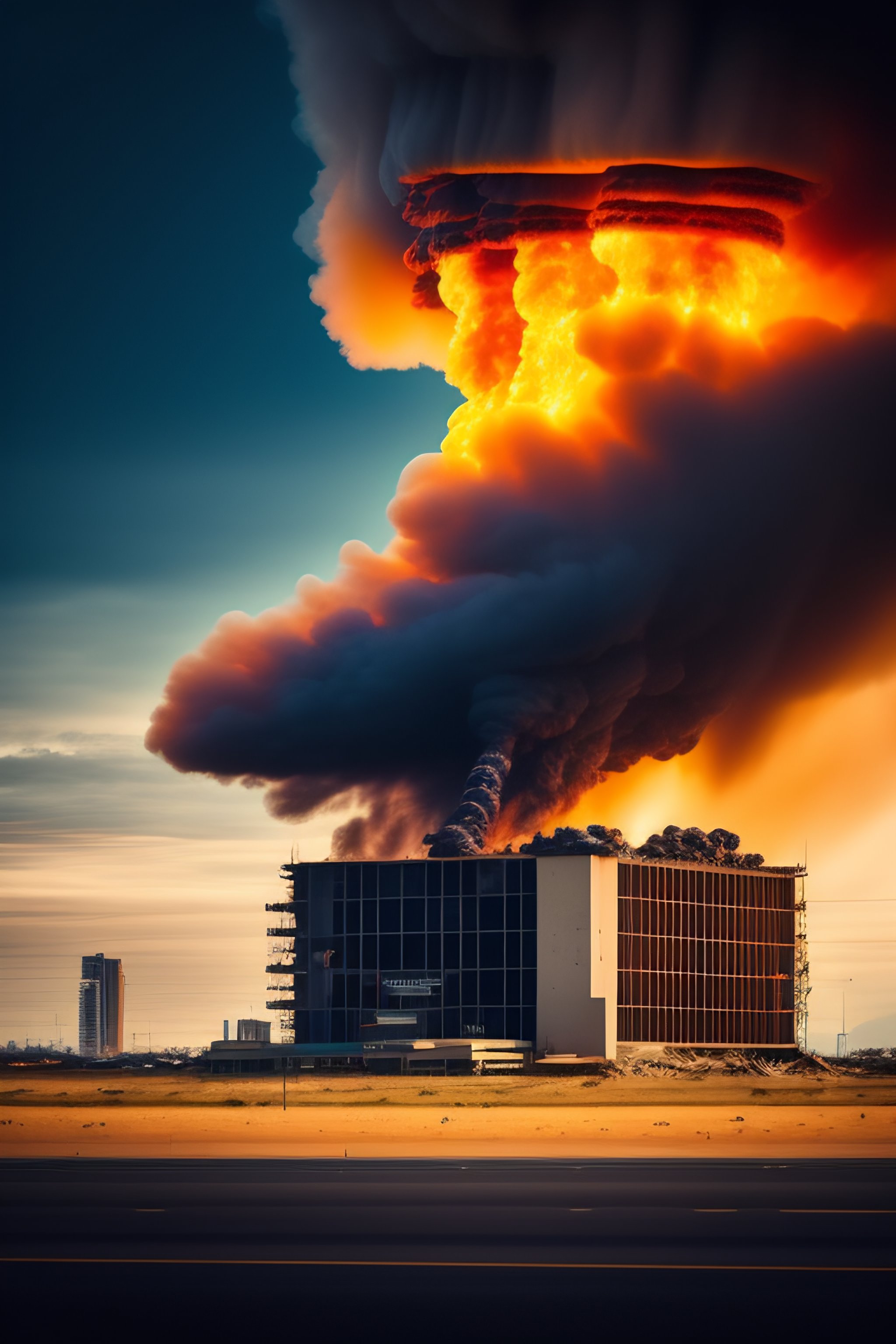 Lexica - Australian, city, post apocalyptic, damaged buildings ...