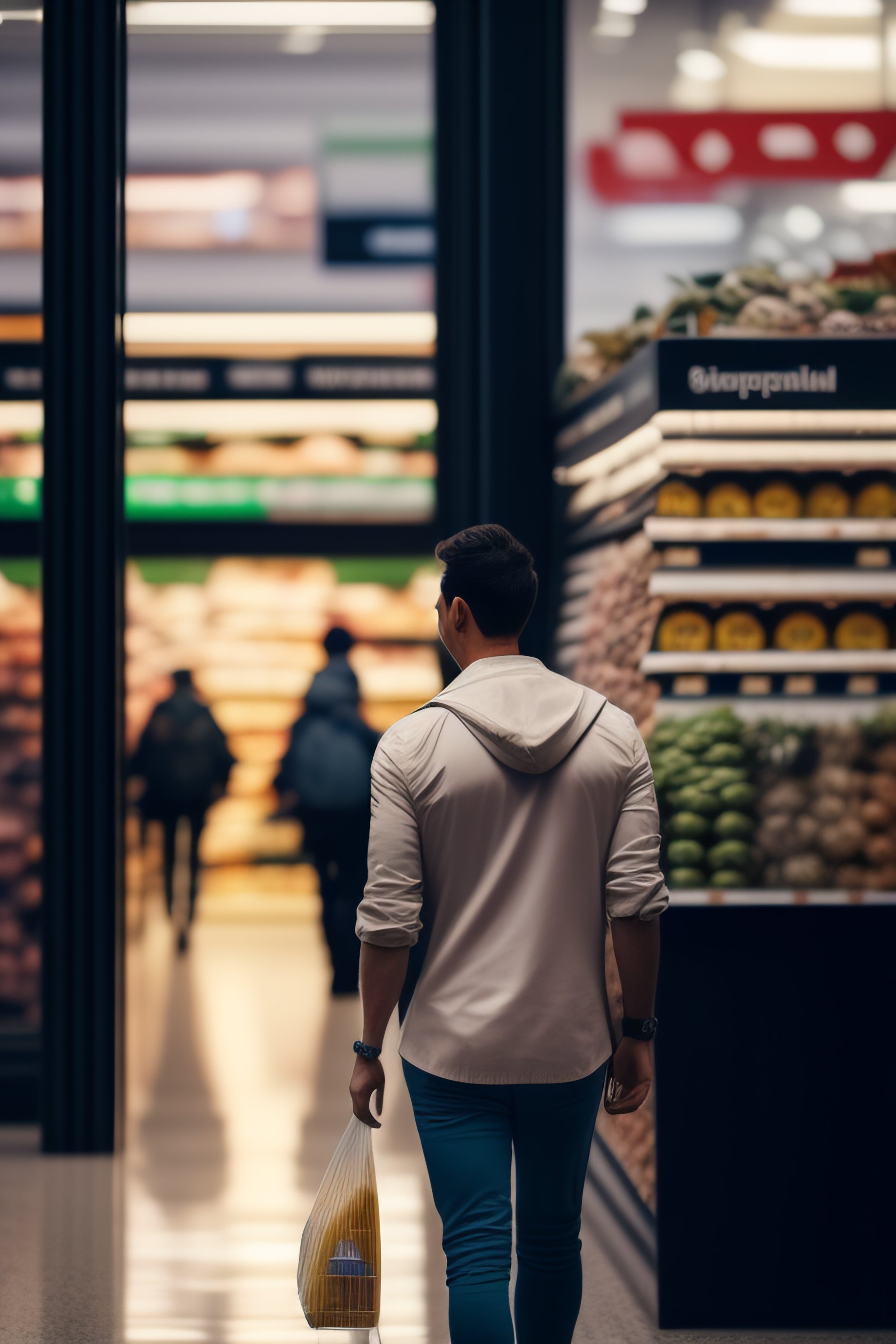 Lexica - Photo realistic a 25 years old guy walking trought a ...