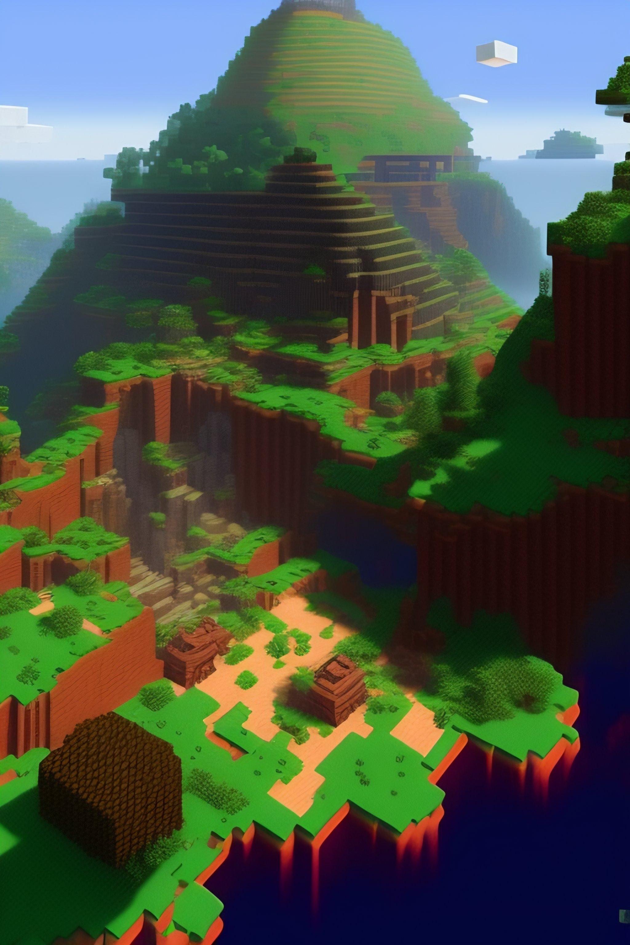 Lexica - Background of a Minecraft rpg world