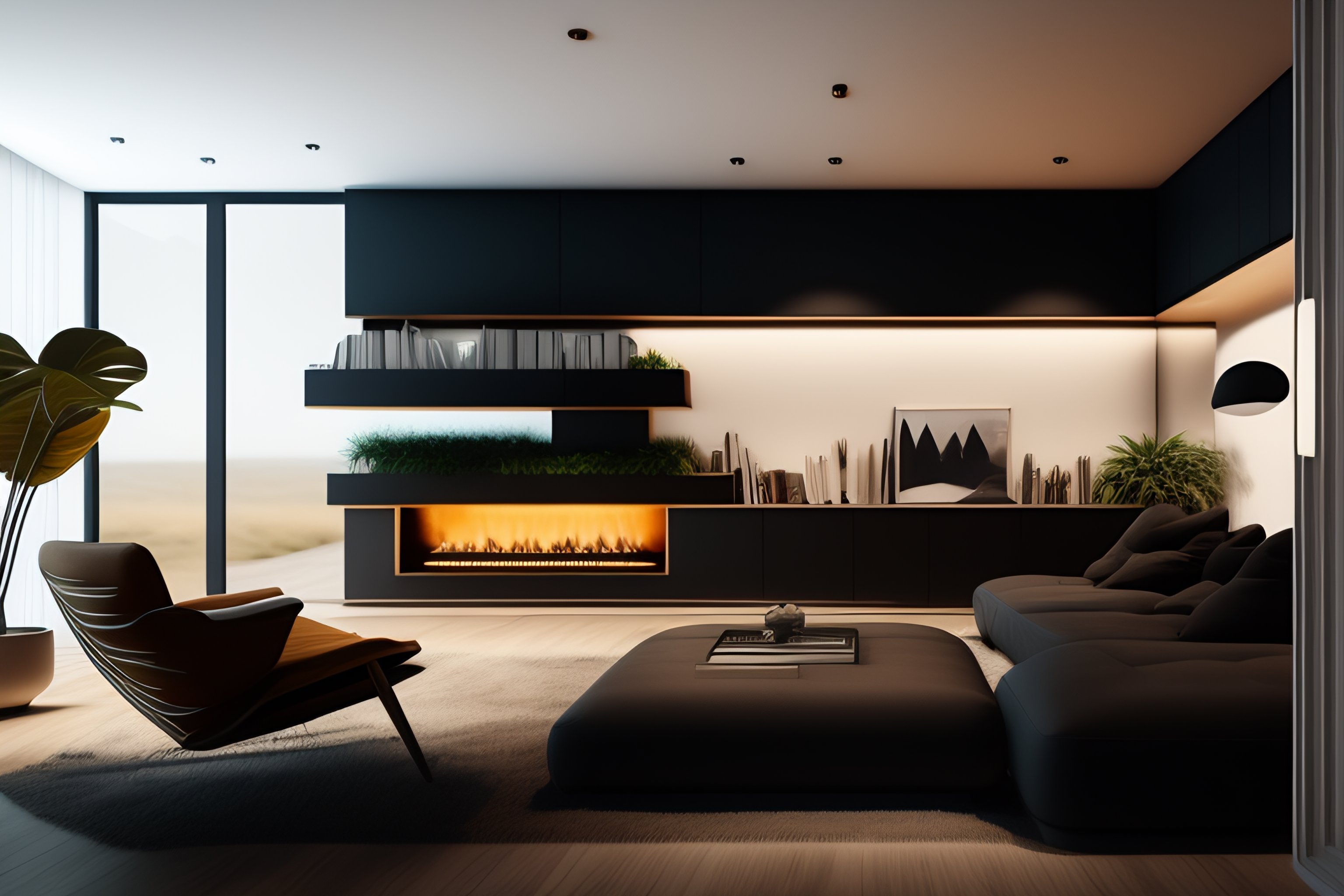 Lexica - An organized, warm office with a peaceful atmosphere with ...