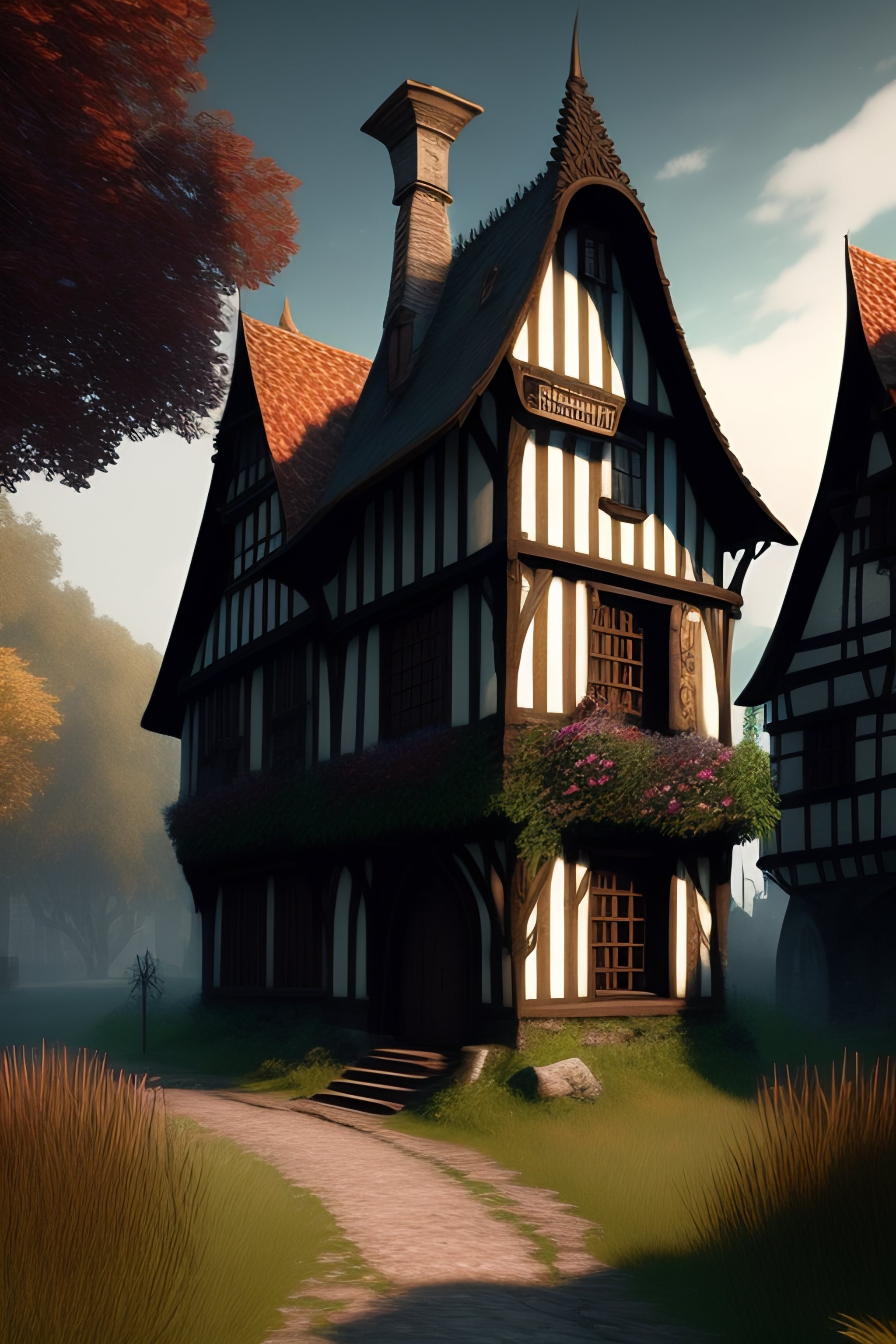 Lexica - Old medieval town gothic dark decay