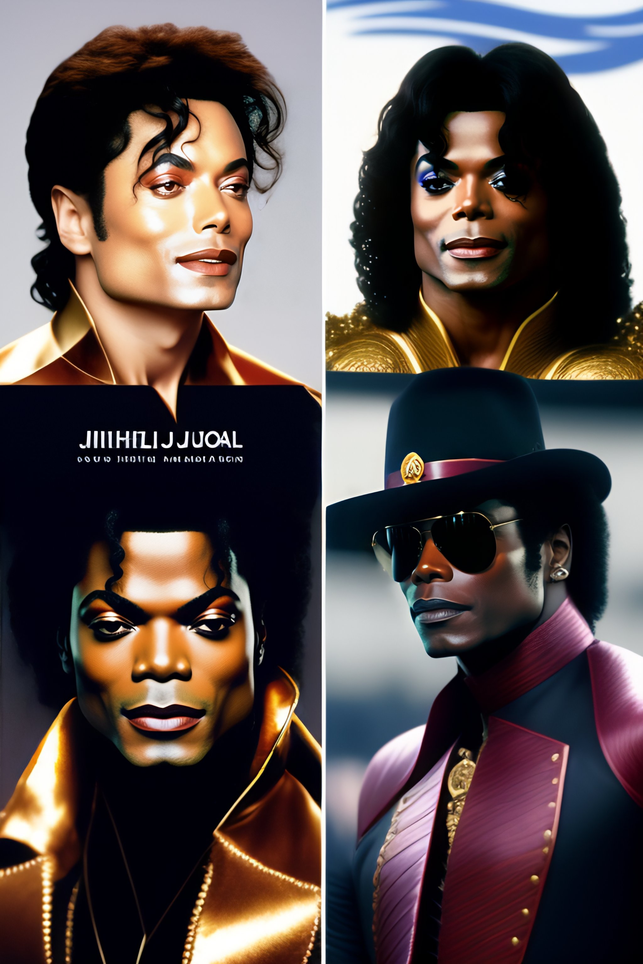 Lexica - Michael Jackson fall in love with elon musk