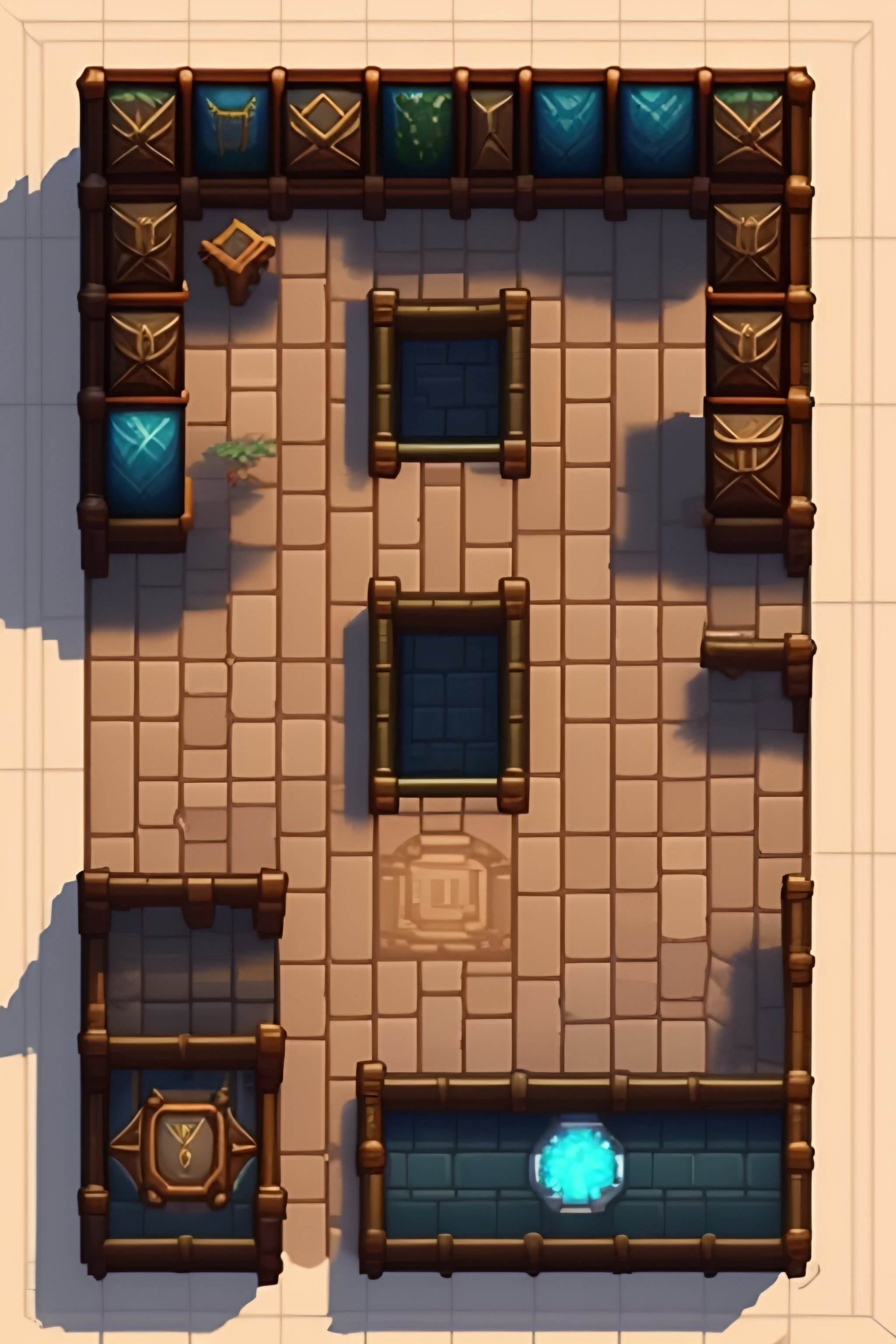Lexica - Dungeon game asset sheet top down 2d