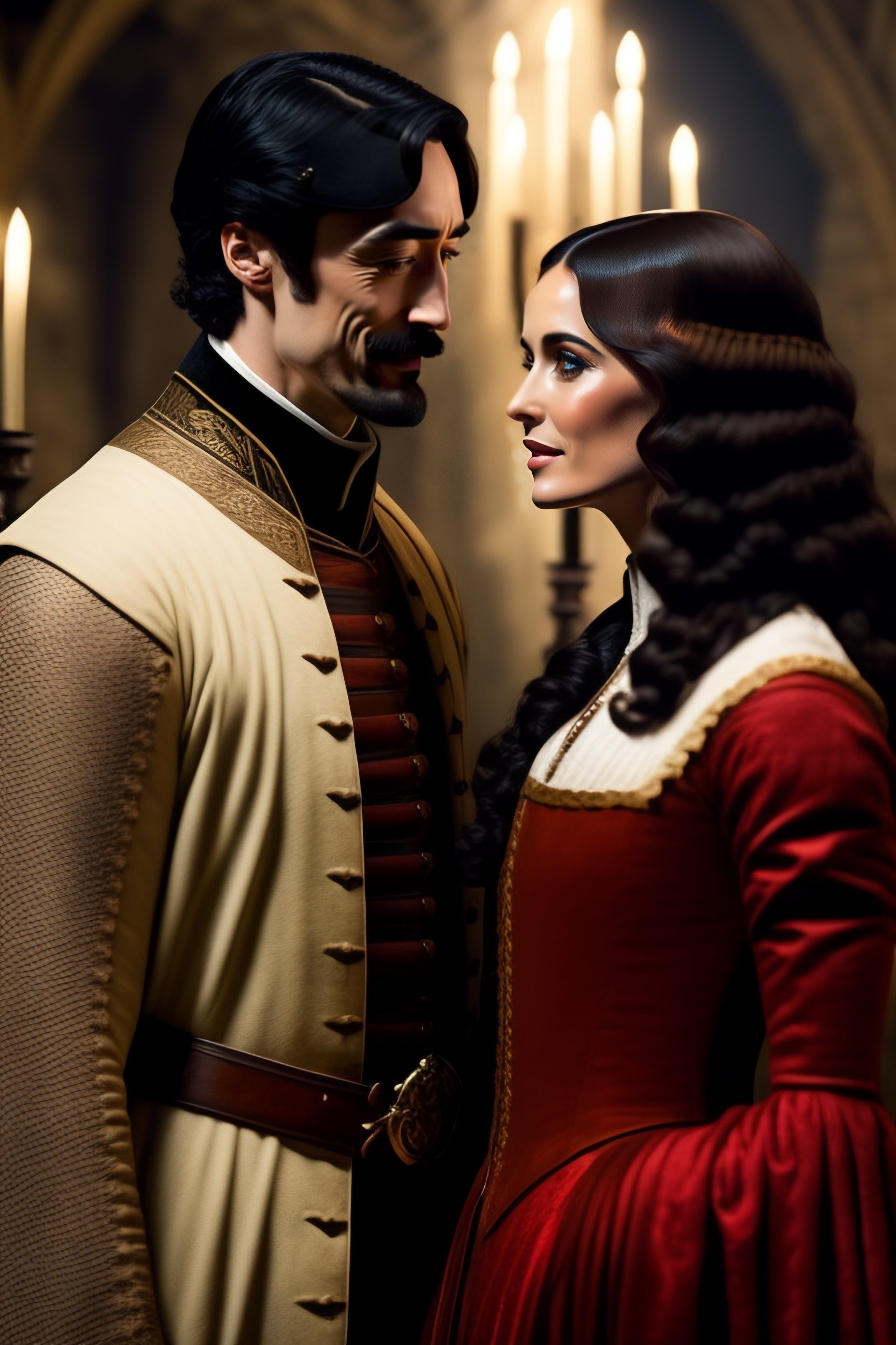 Lexica - Blake Ritson as alchemist together with french brown-eyed wavy ...