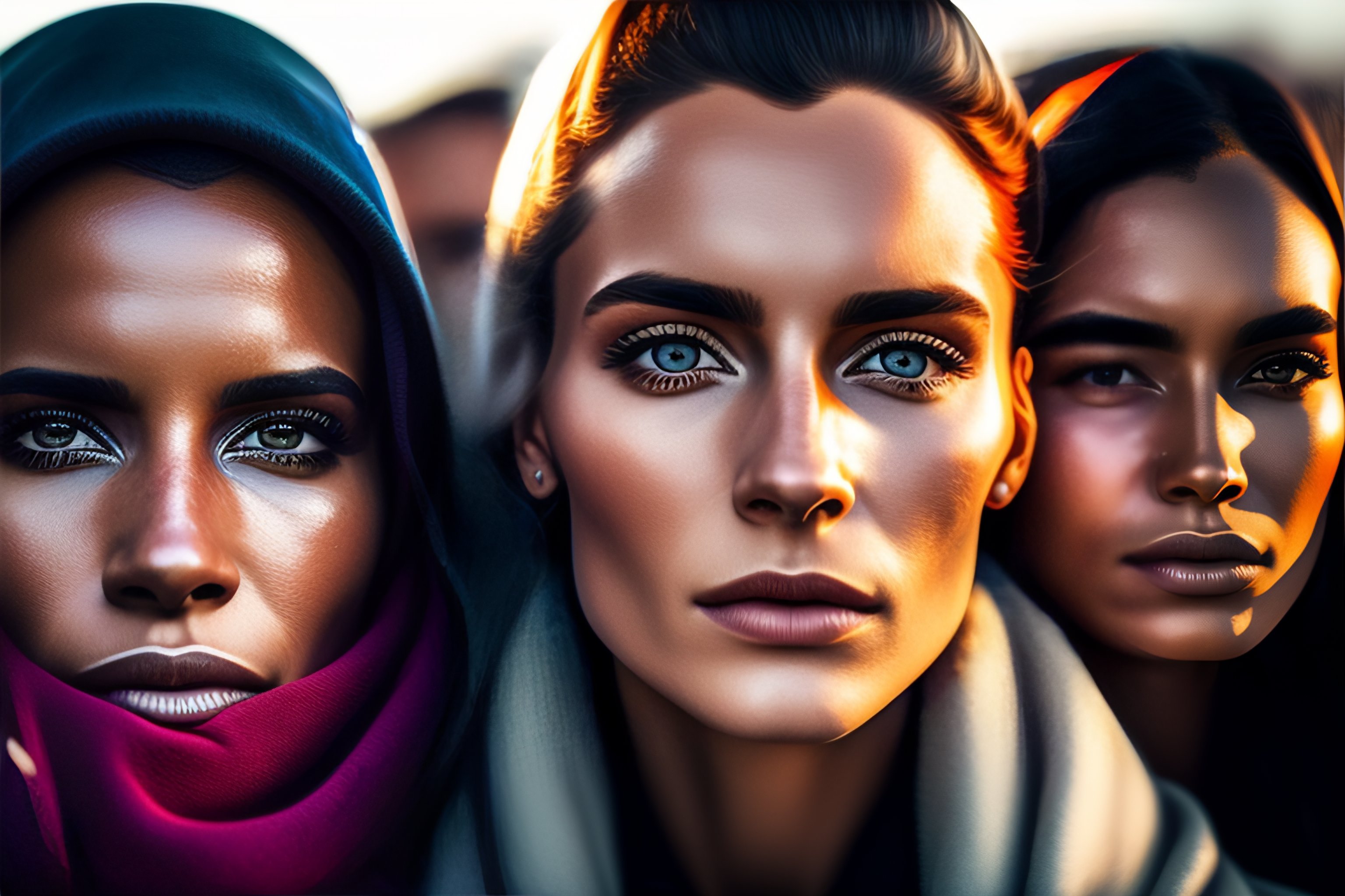 Lexica - Croud , faces, Ultra hd! editorial, structured , iso 400 ...