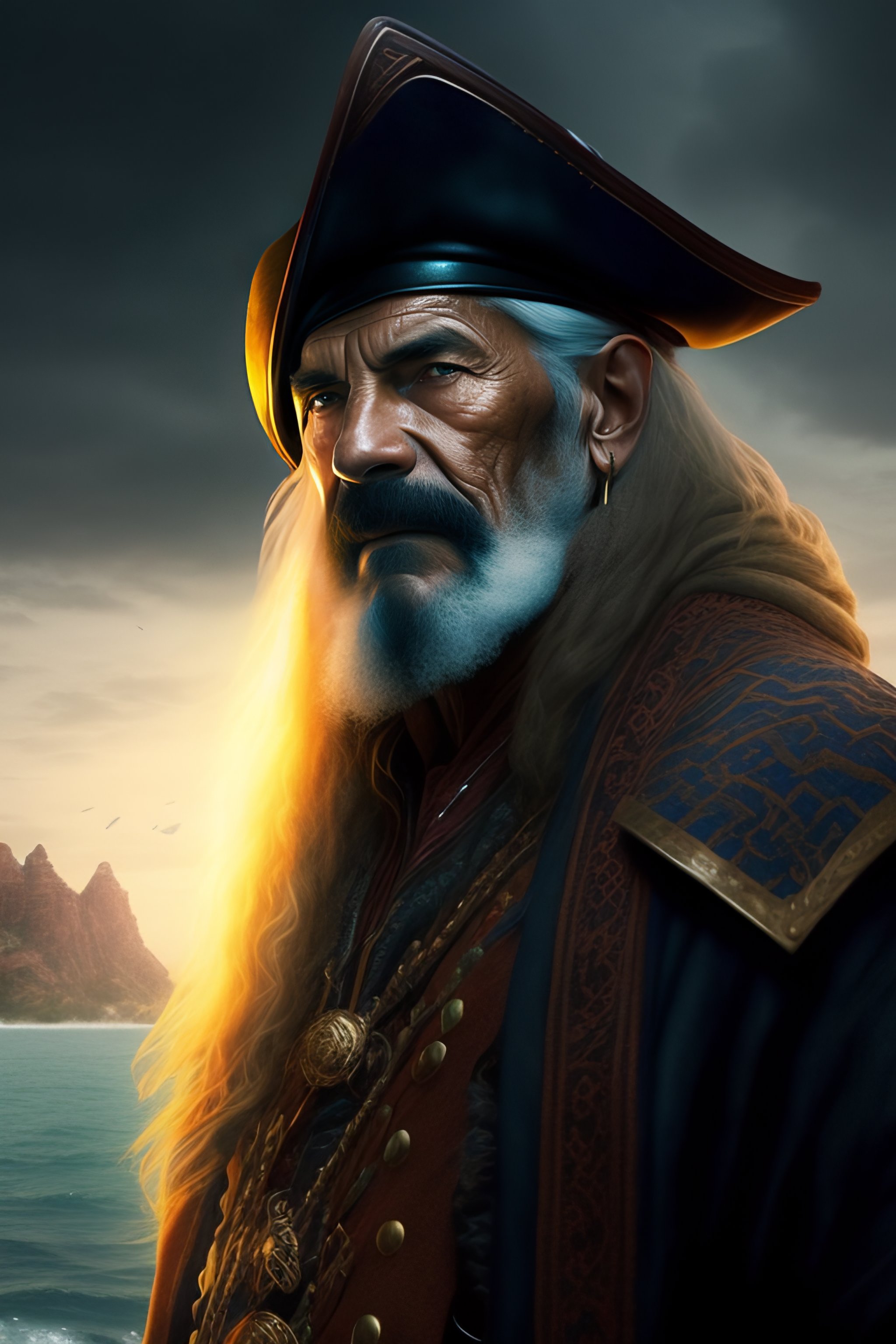 Lexica - Gandor the relentless. An ancient wizard pirate with dementia ...