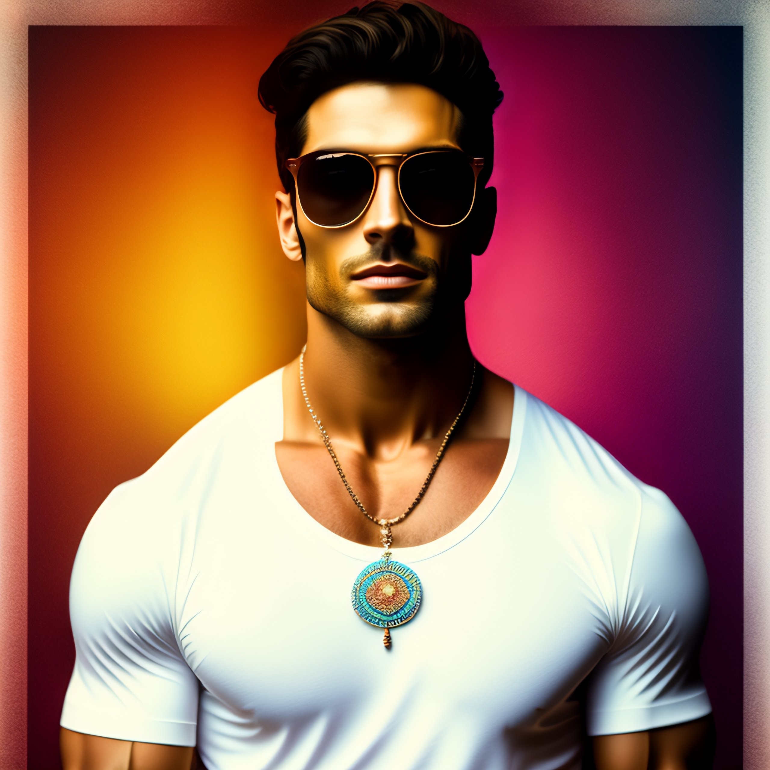 Lexica - Natural 35mm F4 full body photo of shapely yoga teacher male ...