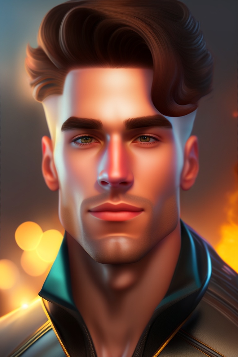 Lexica - Photo, mind good glowing face , new morning time with a strong ...