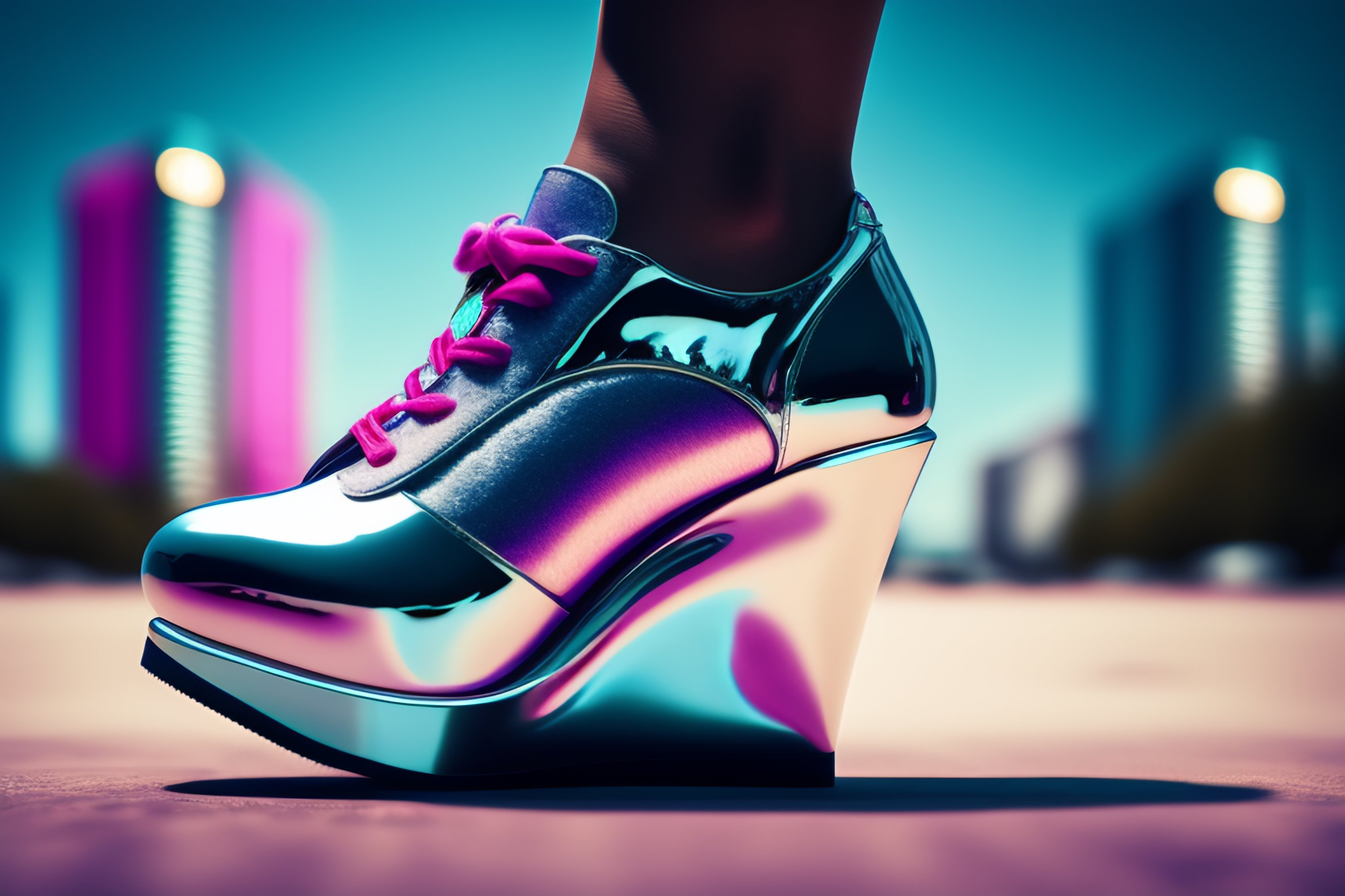 Lexica - Ultra hd! Realistic! abstract, edgy girl, full body, platform ...