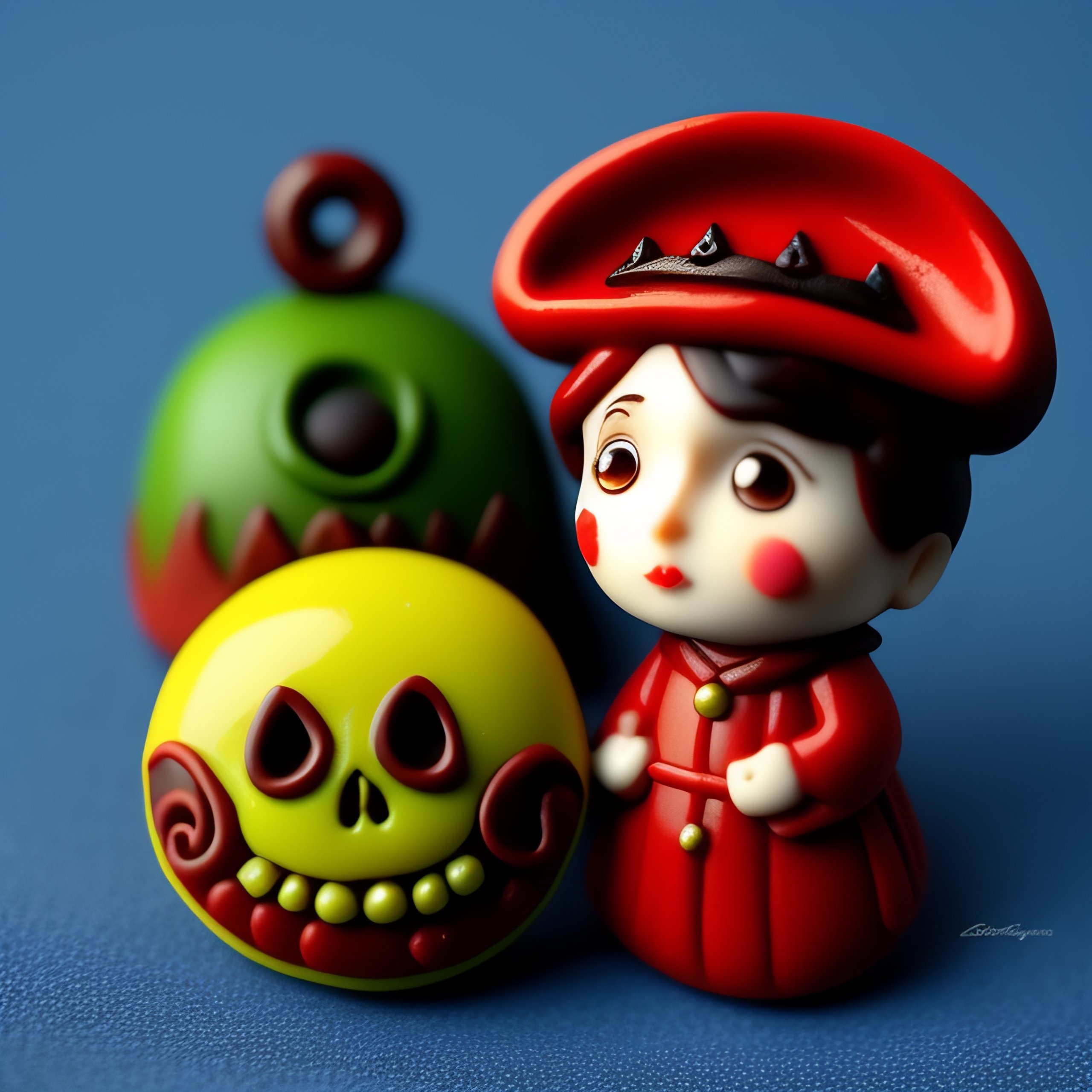 Lexica - Polymer clay gothic