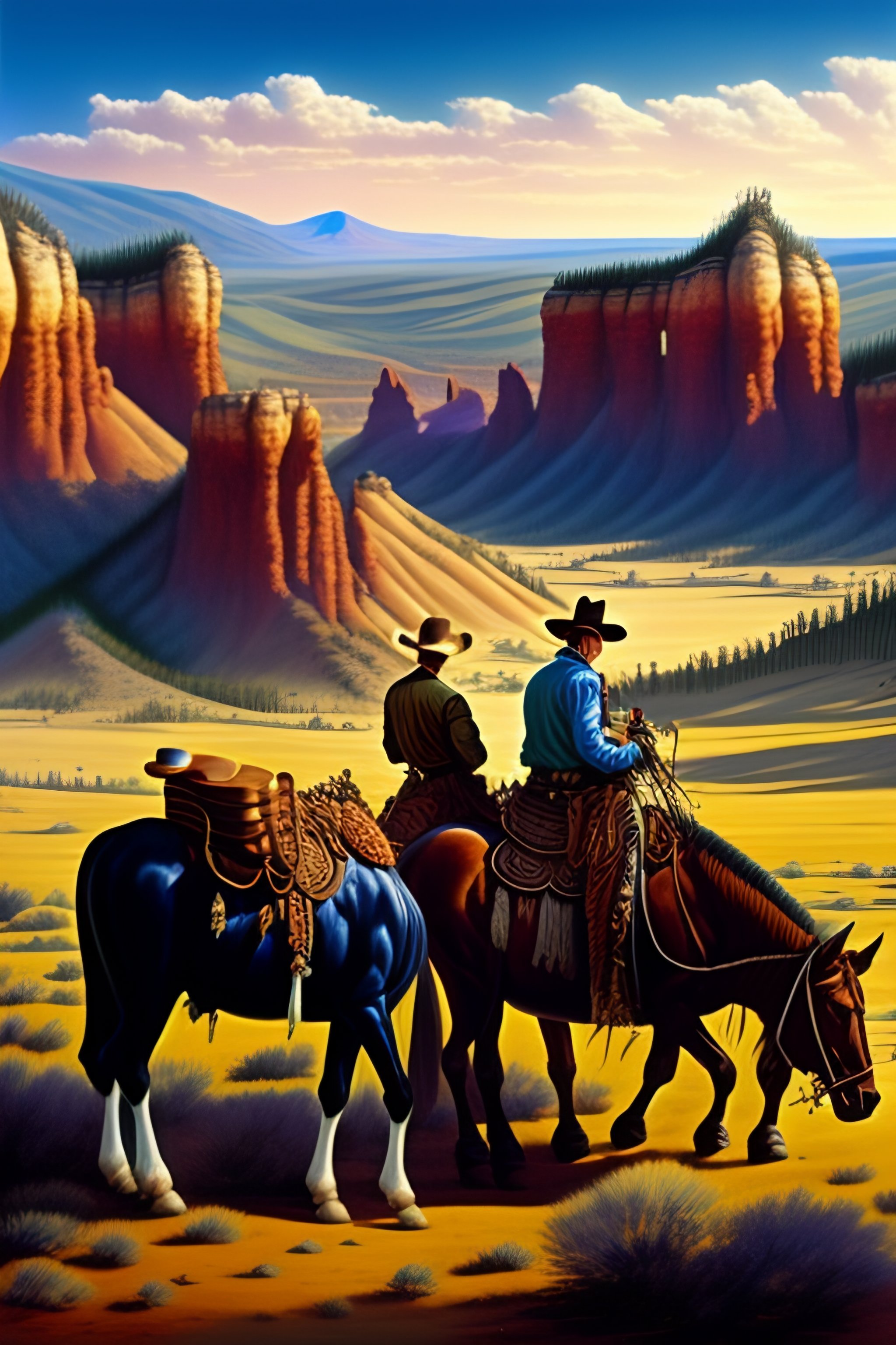 Lexica - Cowboys and dinosaurs, valley of the gwangi, desert plains ...