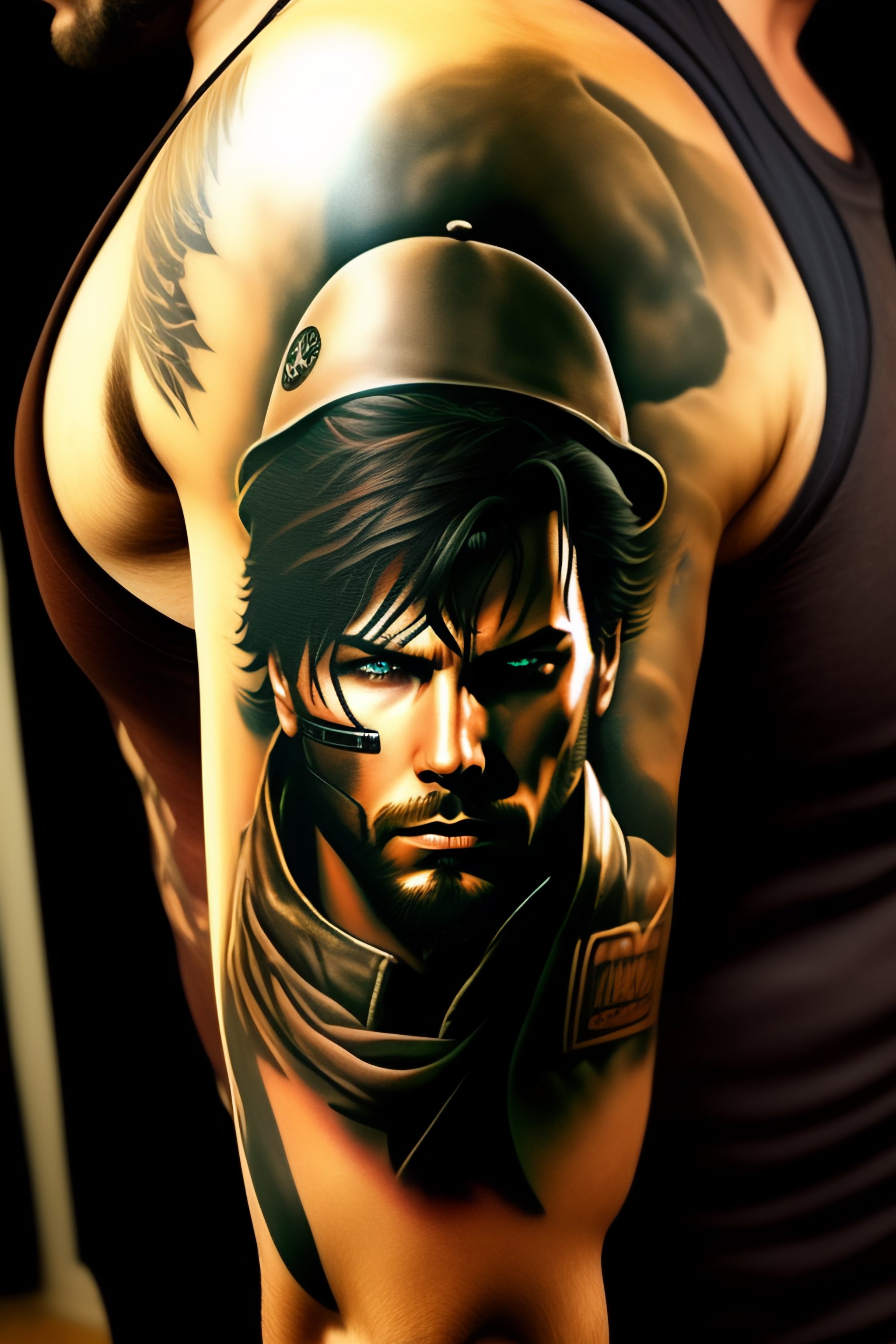 Lexica - A metal gear solid tattoo