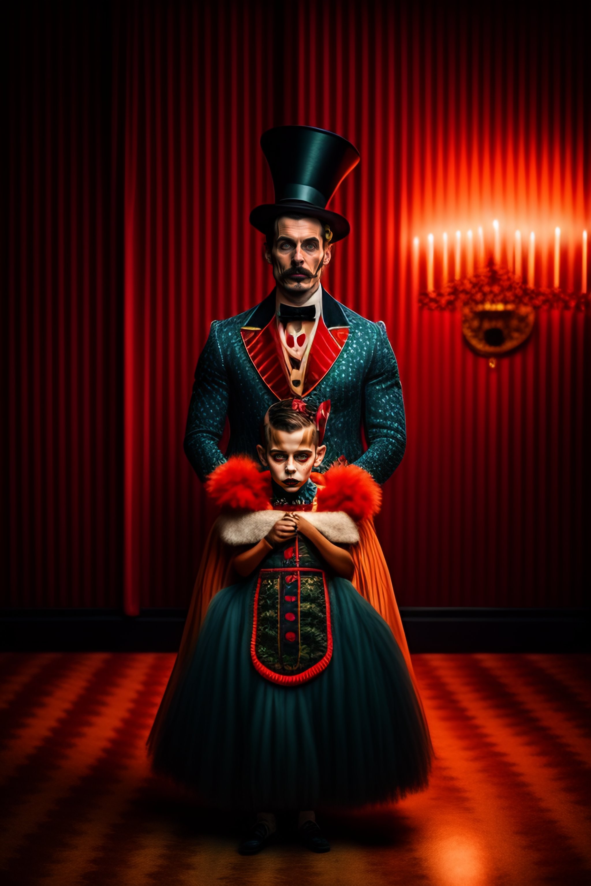 Lexica - Wes anderson style photography, The ugly vampires family ...