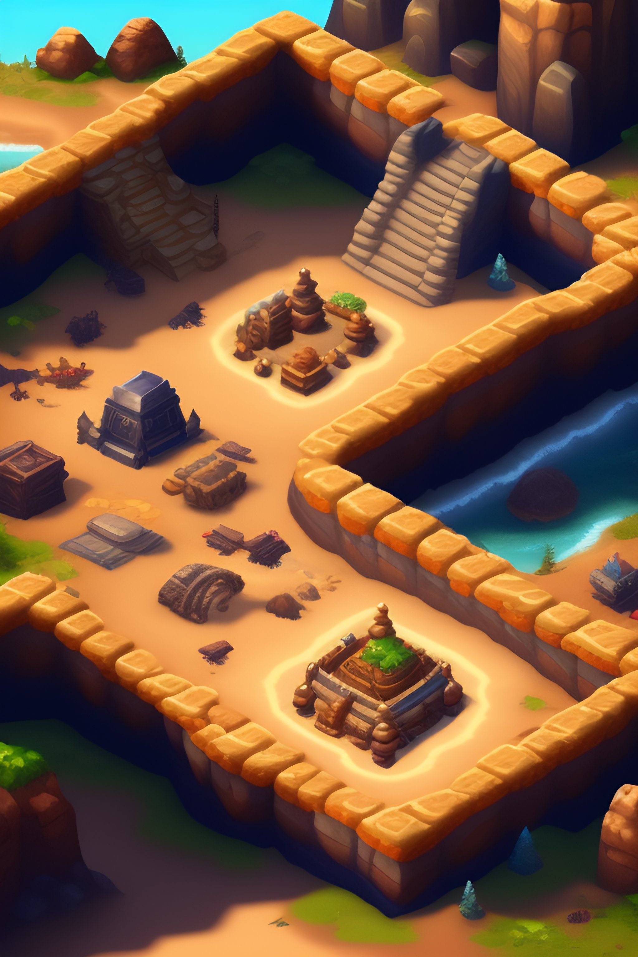 Lexica - Archeology game map by blizzard entertainment, mobile game ...