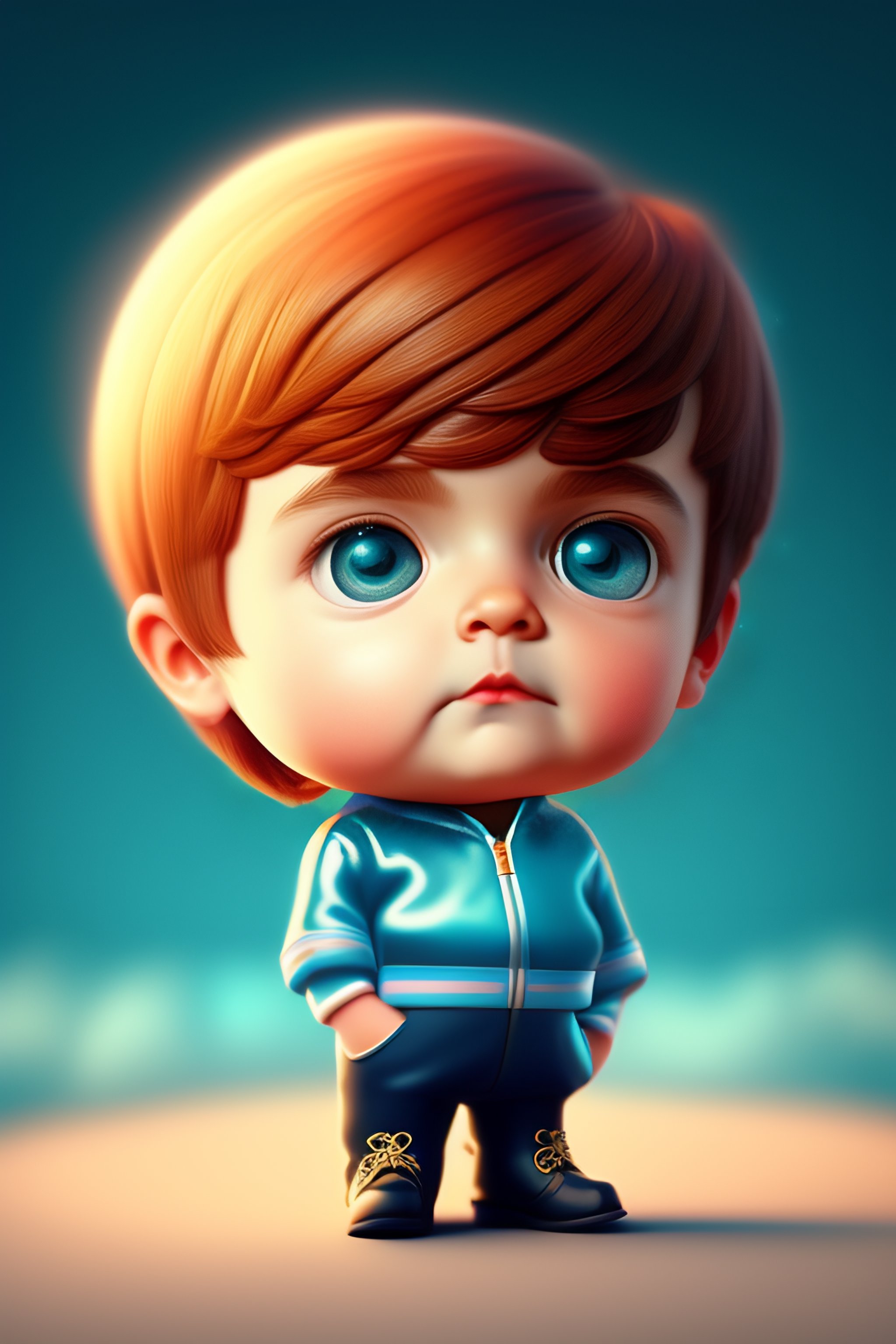 Lexica - Cute and adorable cartoon paul mccartney baby, fantasy ...