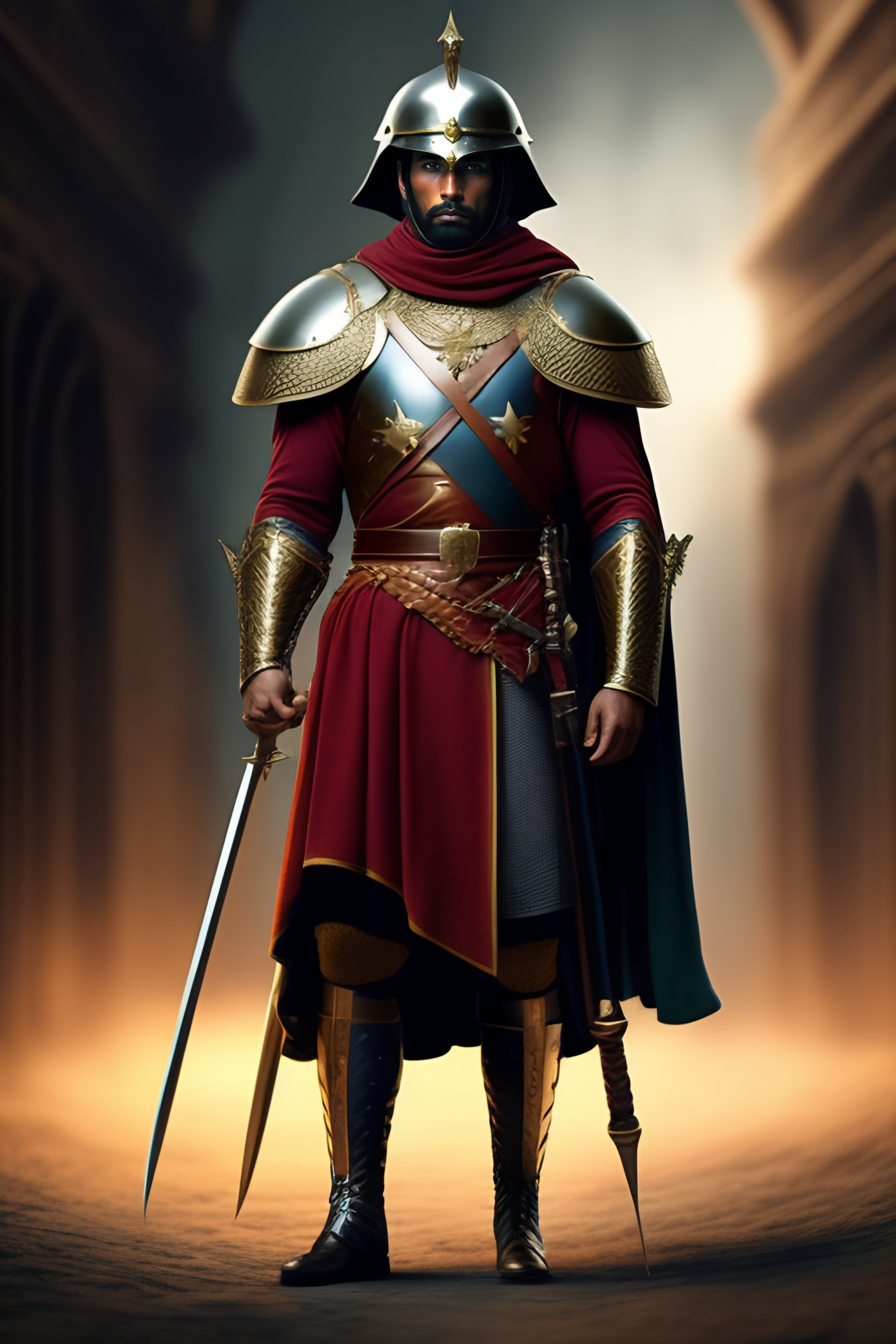 Medieval Soldier Concept Art