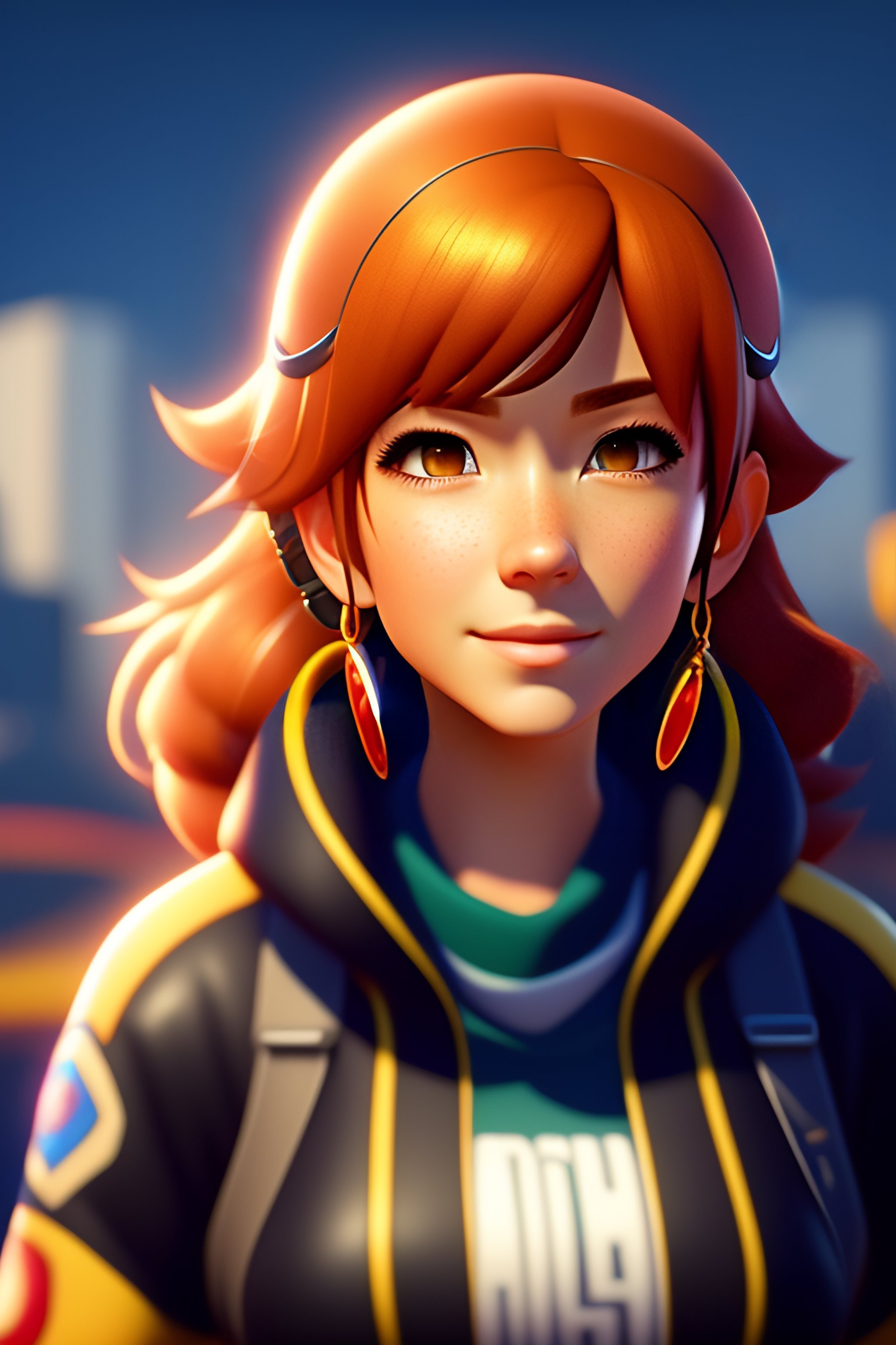 Lexica - 16 years girl, Aunt Cass from tracy overwatch, anime, pixar ...