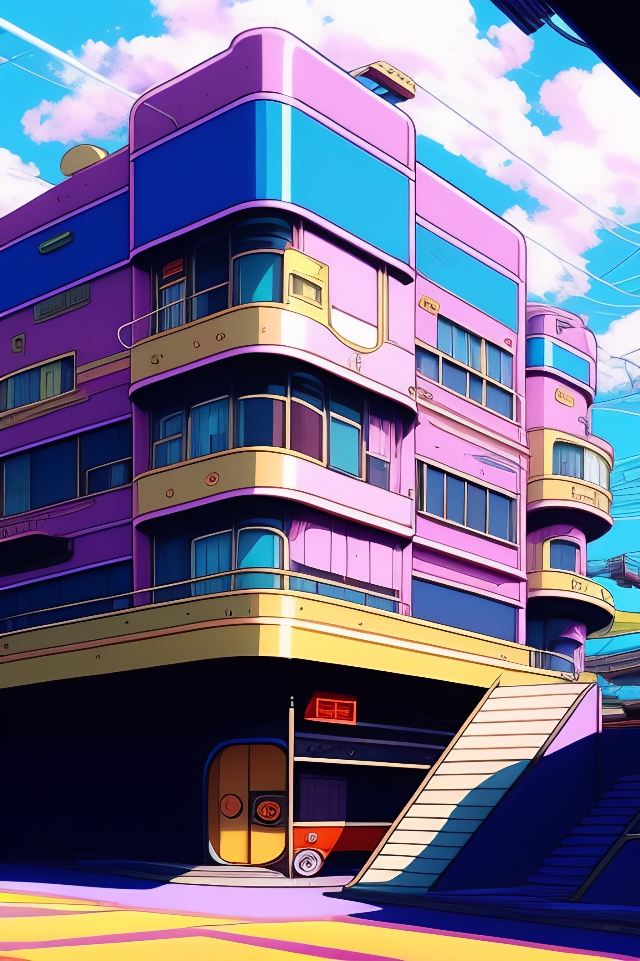 Lexica - A in the style of 90's vintage anime, surrealism, akira. anime ...