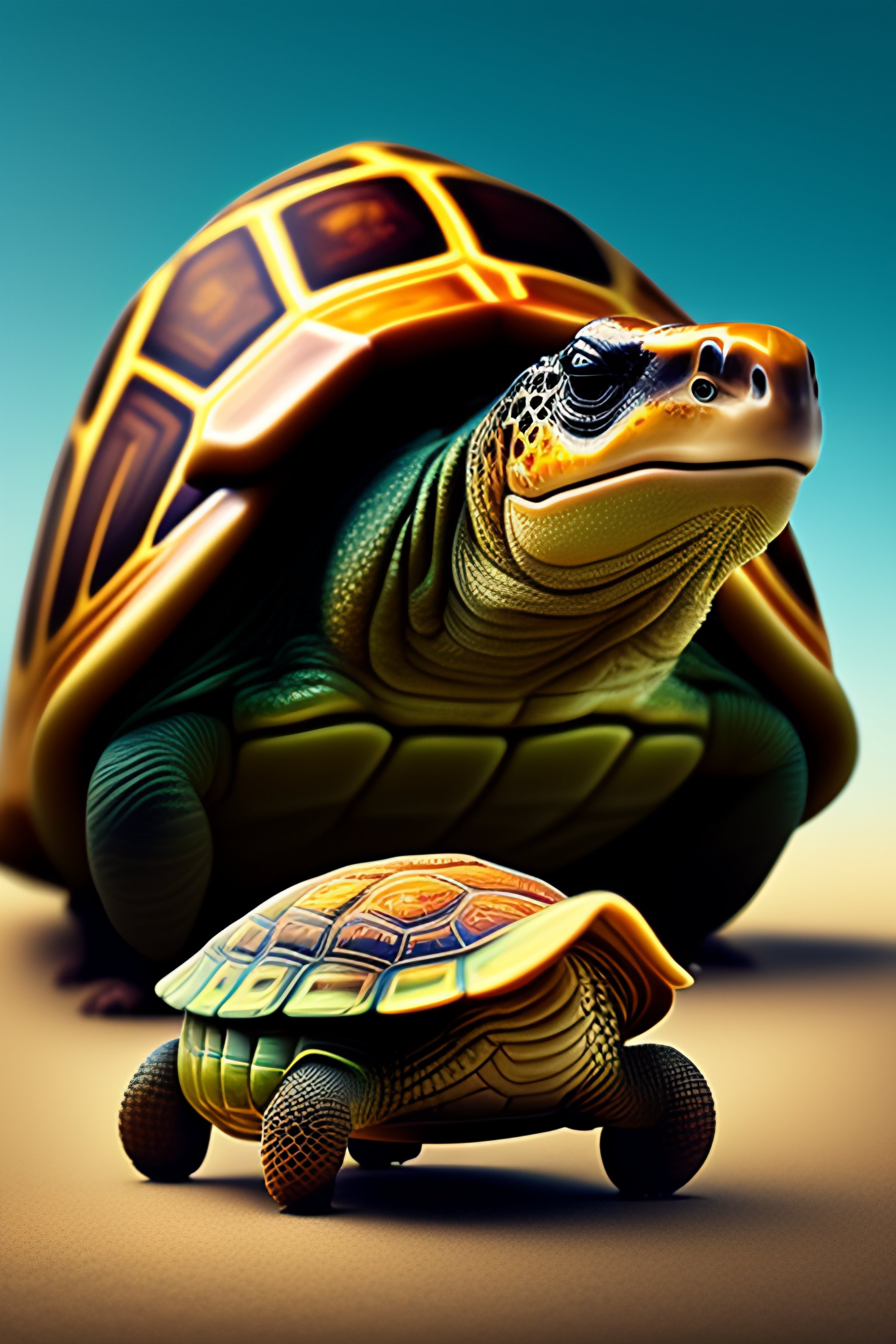 Lexica - The tortoise win The Great Race